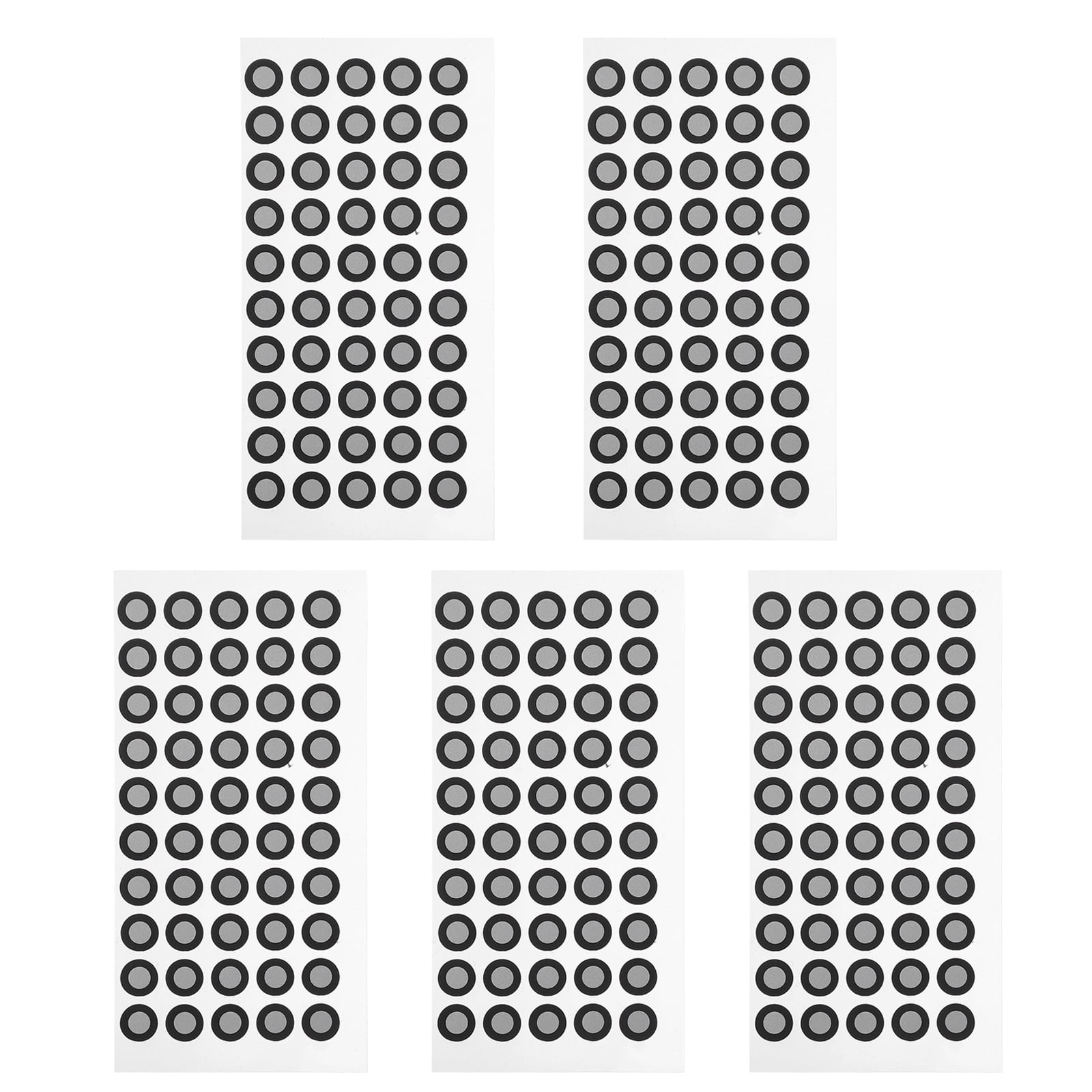 Omeite 5 Sheets Reference Marker Point 3D Scanner Reflective Film ...