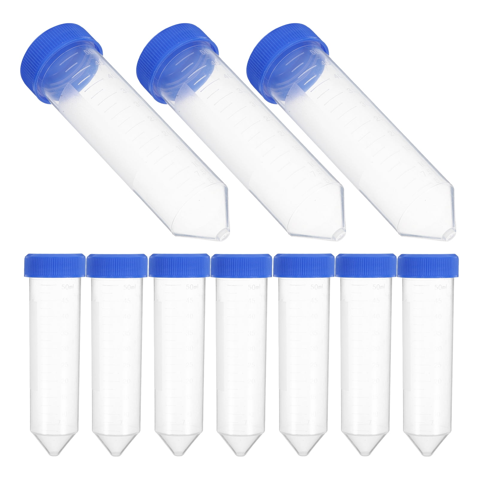 Omeite 50pcs Scientific Test Tubes Test Vials Clear Test Tubes ...