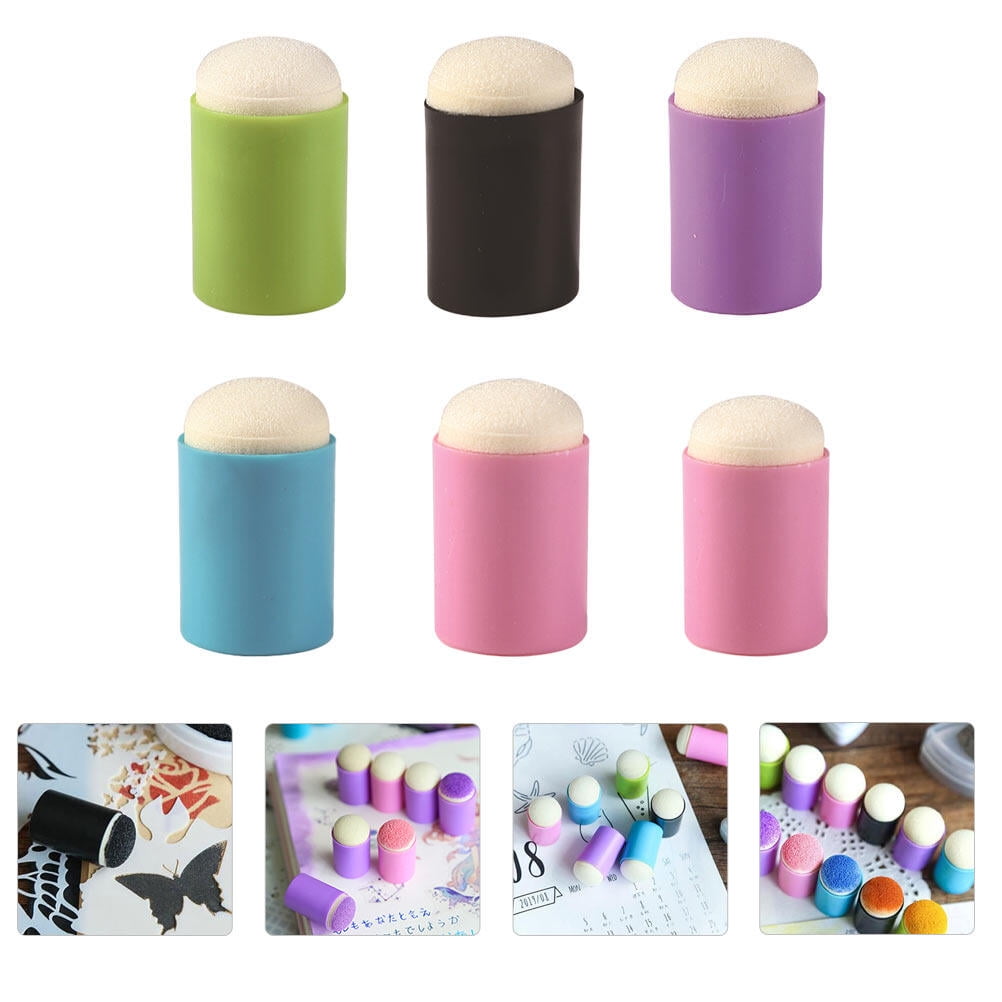 Omeite 6 pieces of ink pad finger sleeves for smearing the last tool ...