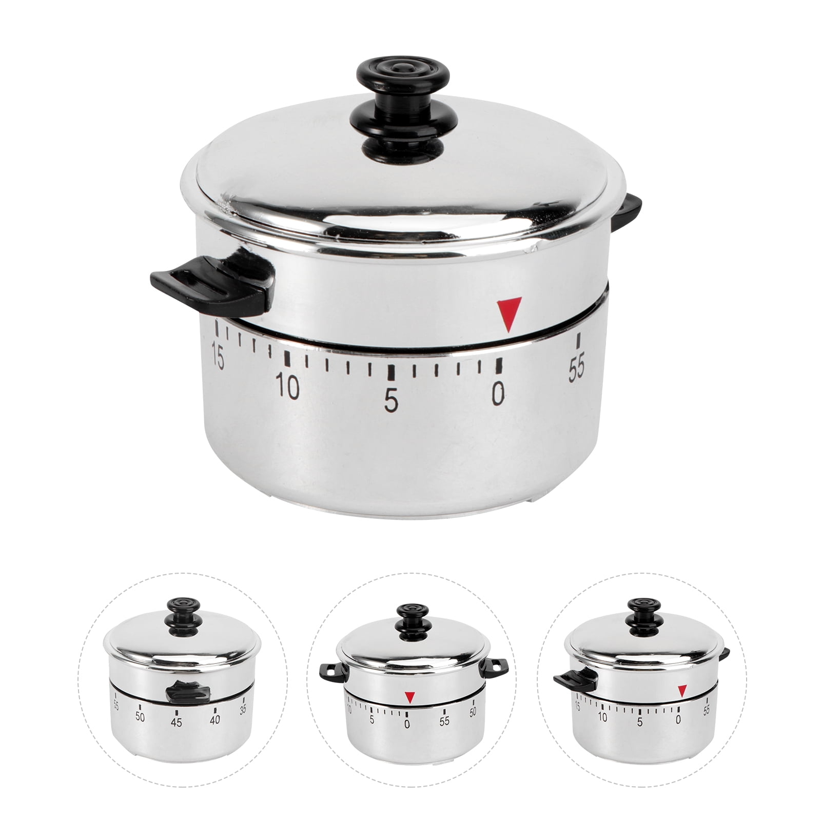 Omeite 60 minute mechanical timer kitchen countdown reminder student ...
