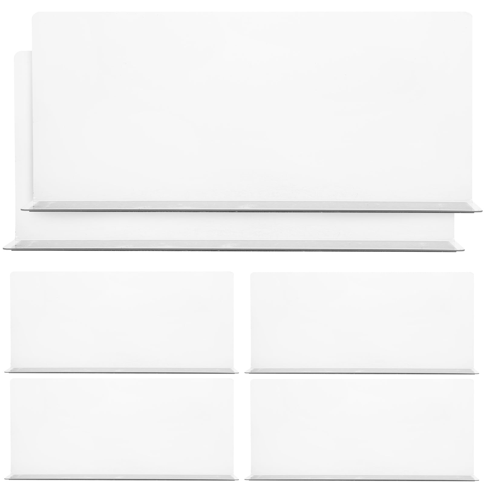 Omeite 6Pcs Supermarket Shelf Dividers Magnetic Closet Shelf Dividers ...