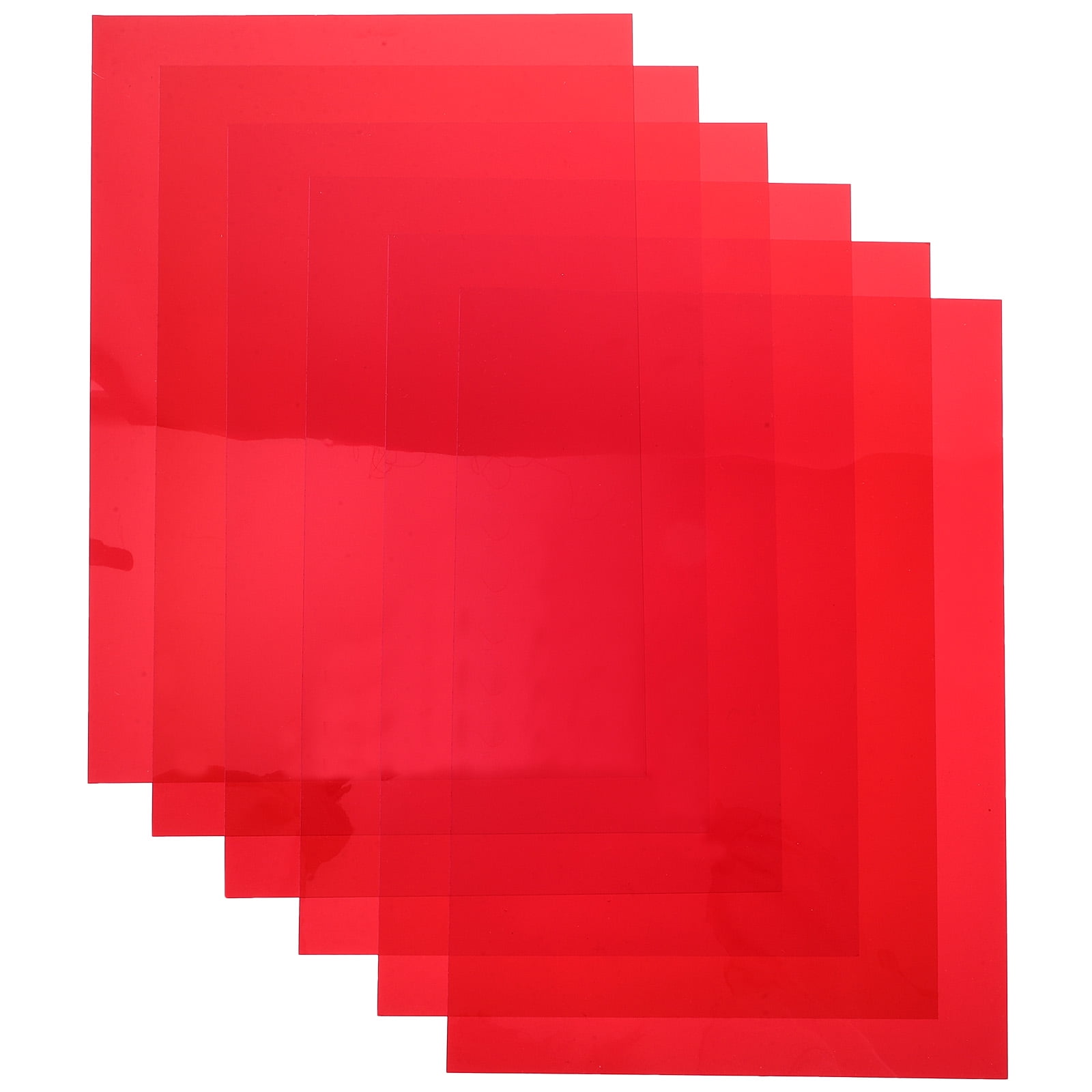 Omeite 6pcs Light Diffuser Sheet Colored Light Gels Colored Sheets ...