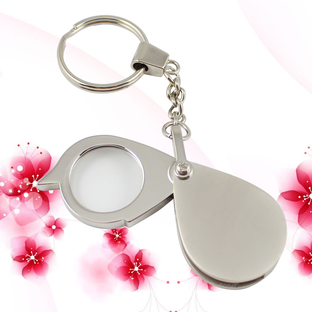 Omeite 8X Portable Full Metal Movable Handle 30mm Pocket Mirror Folding ...