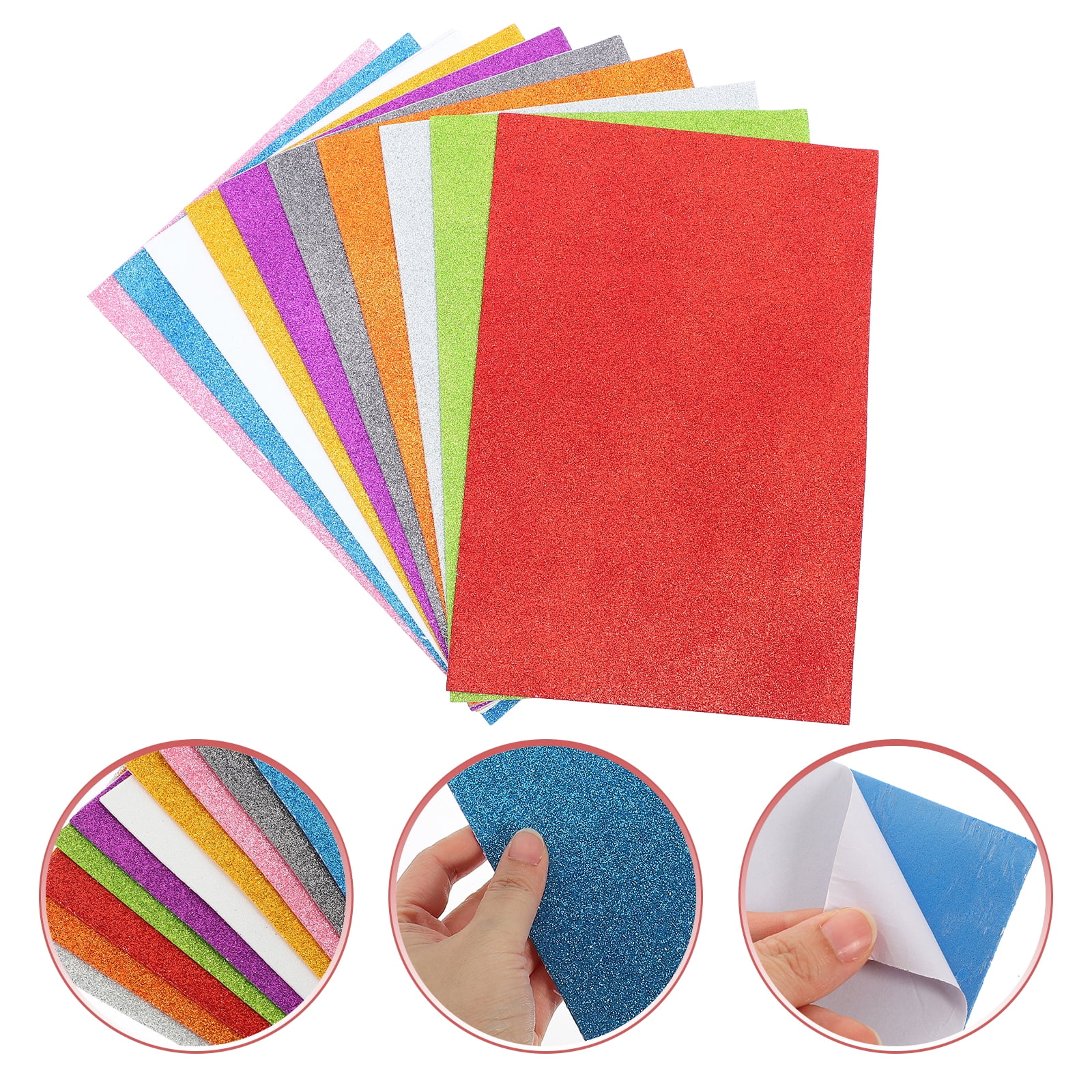Omeite A4 full-size cardboard EVA foam paper handmade colored paper 1 ...