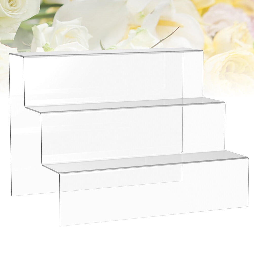 Omeite Acrylic ladder booth model display stand (three layers 30cm long ...