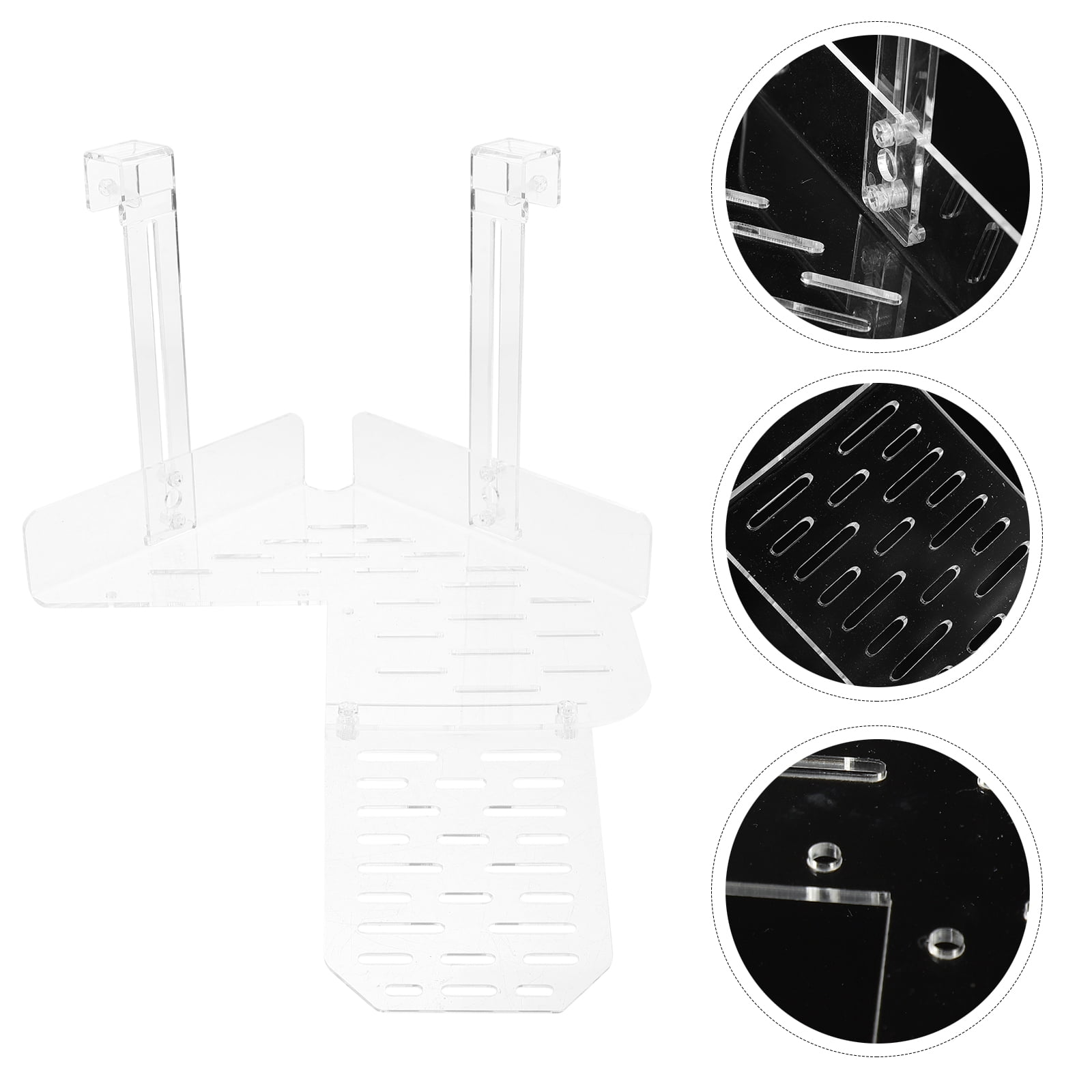 1 Set Turtle Basking Platform Hook Aquarium Acrylic Resting Terrace for ...