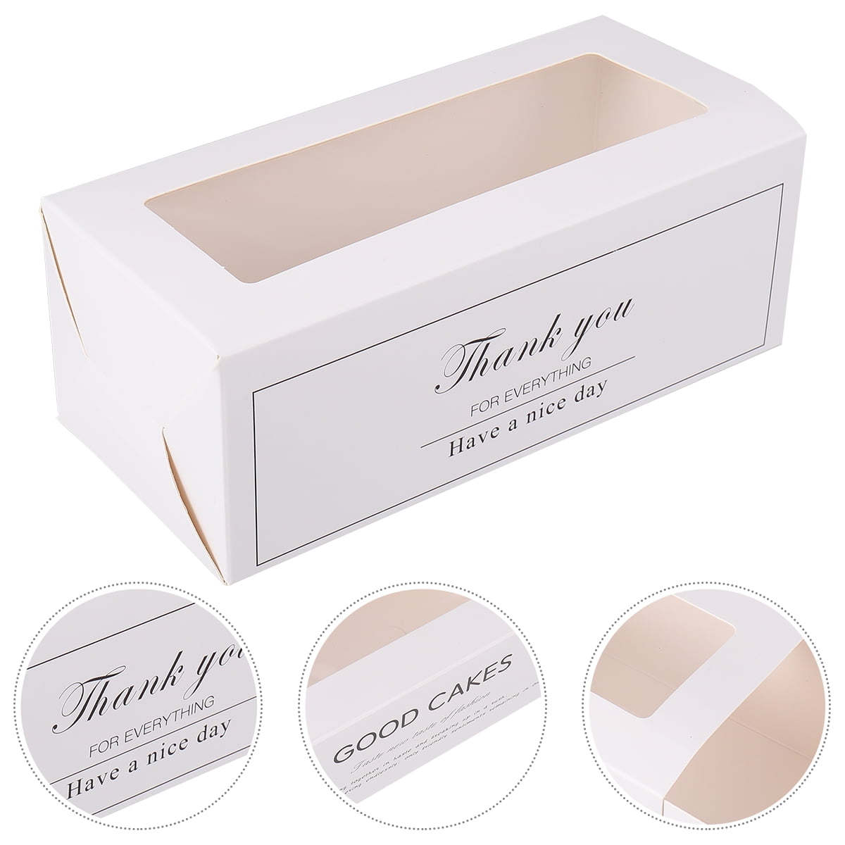 Omeite Baking packaging cake roll paper box durian thousand layer roll ...