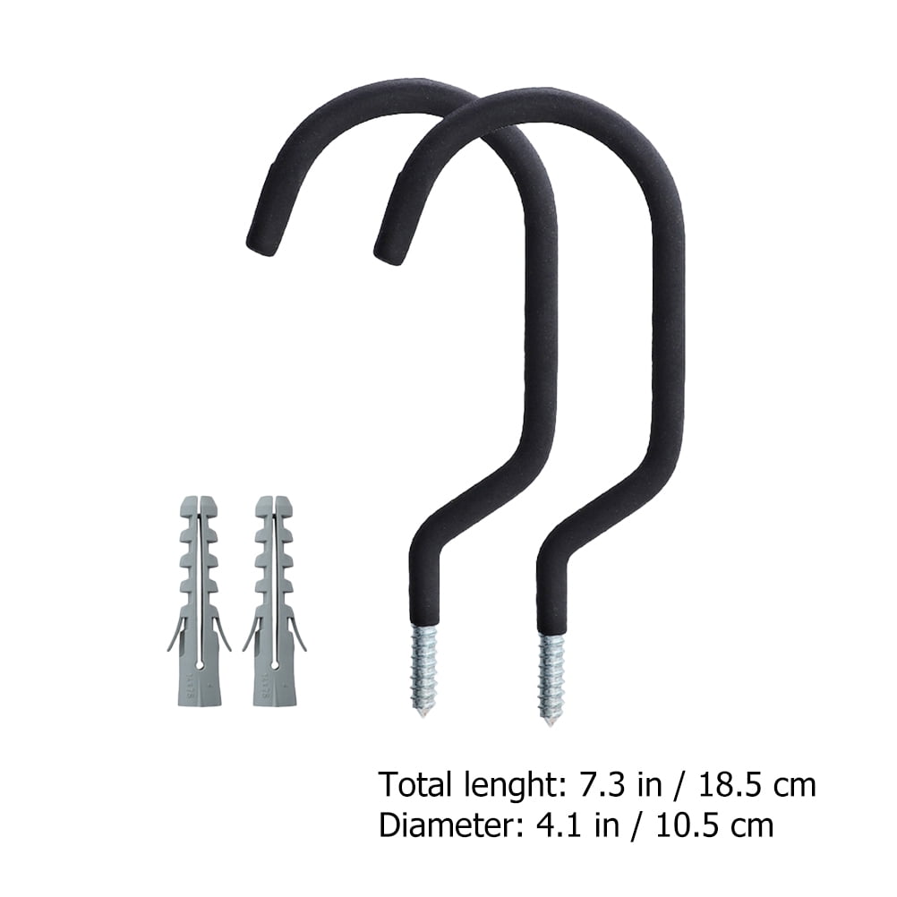 Omeite Bicycle hook hanging hook bicycle wall hook 2 sets (two bicycle ...