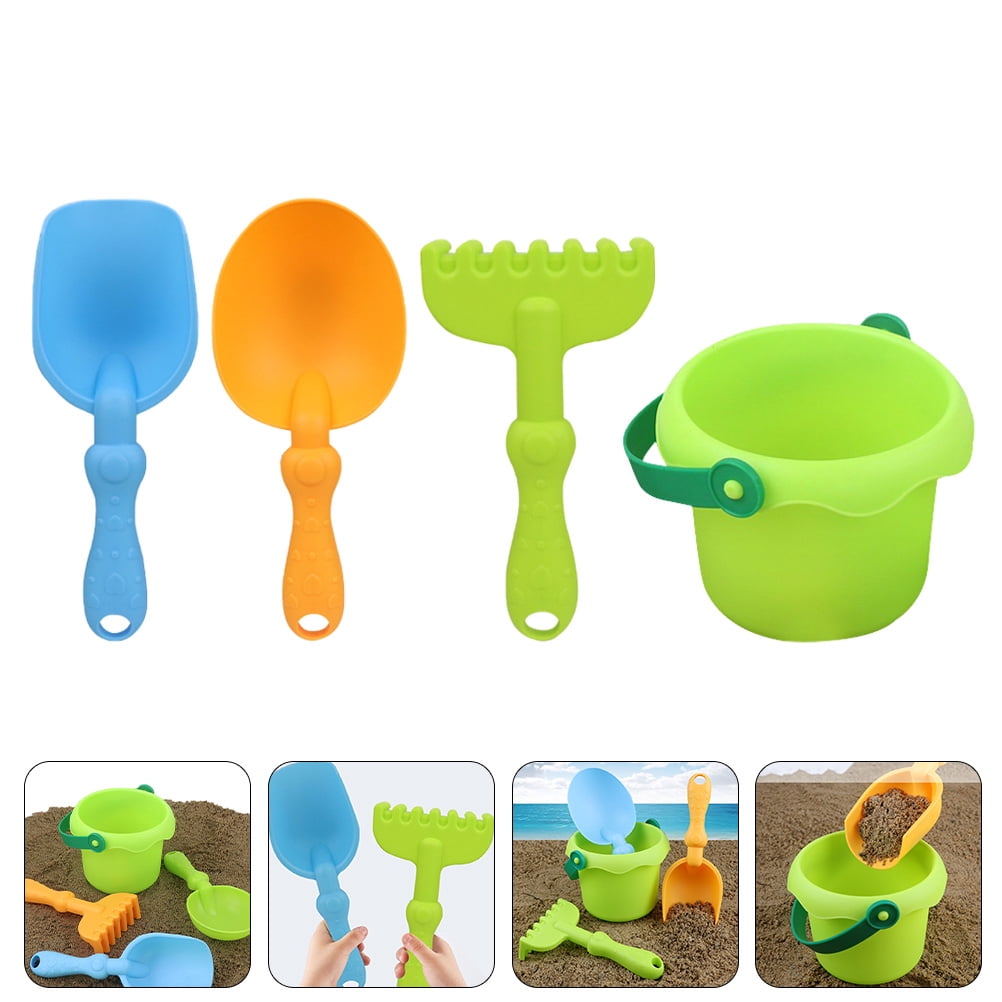 OUNONA Light Sand Toys Set for Beach and Garden Play with Smooth ...