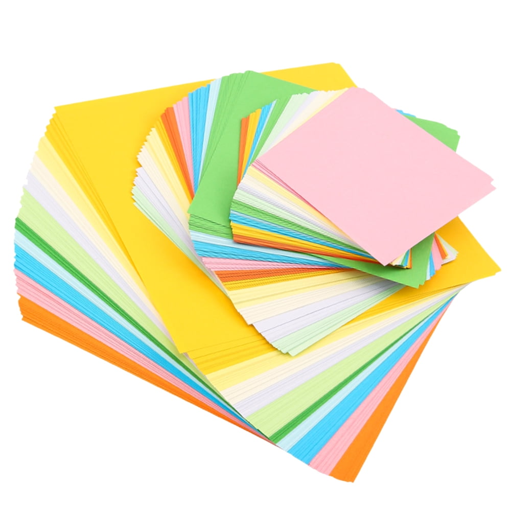 Omeite Color handmade origami fluorescent paper diy kindergarten ...