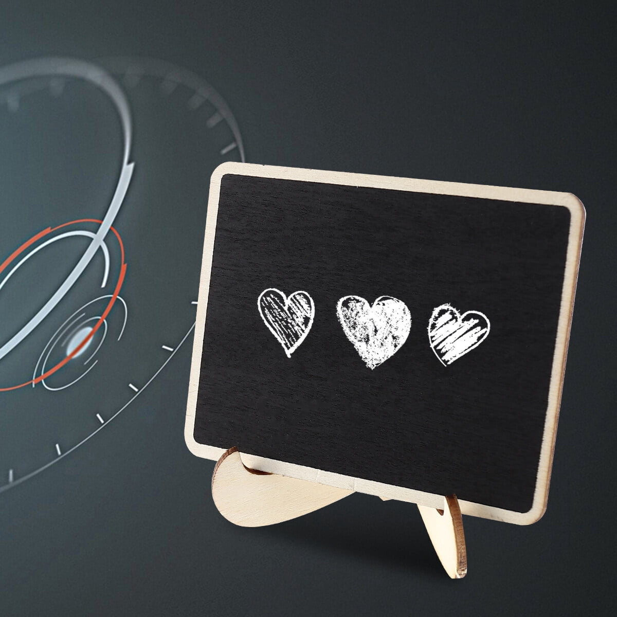 Wood Chalkboard Signs for Decor Use Erasable Mini Blackboards with ...
