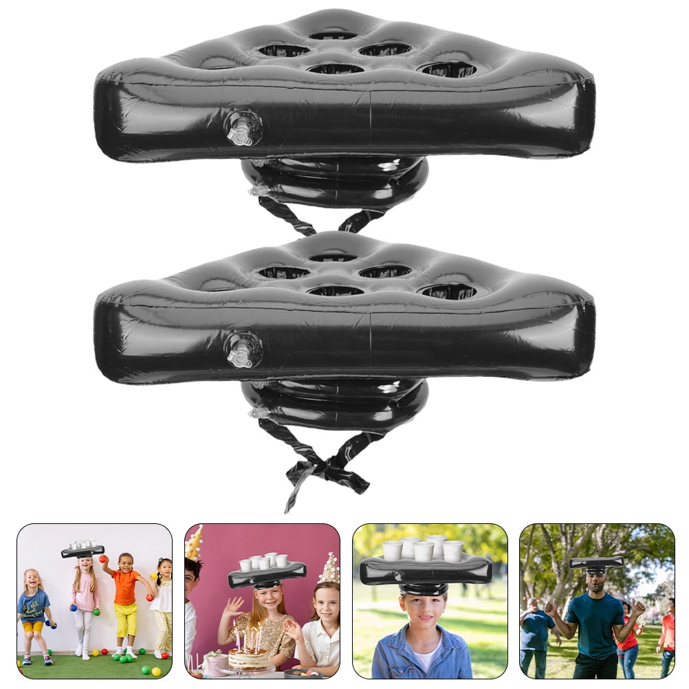 Omeite Creative triangular hat design beer rack throwing game beverage ...