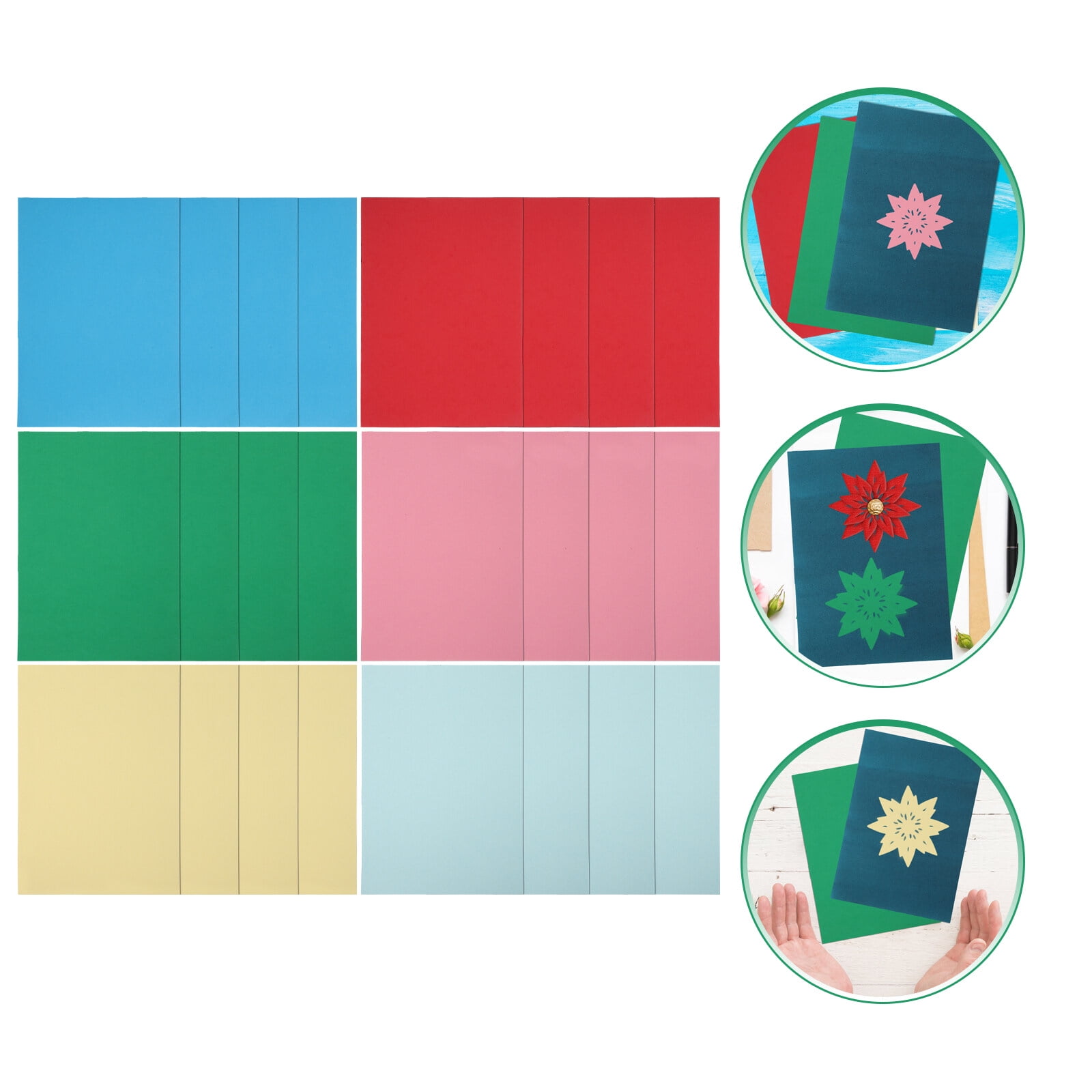 Omeite Cyanotype Paper Color Photosensitive Sun Art Paper A5 Printing ...