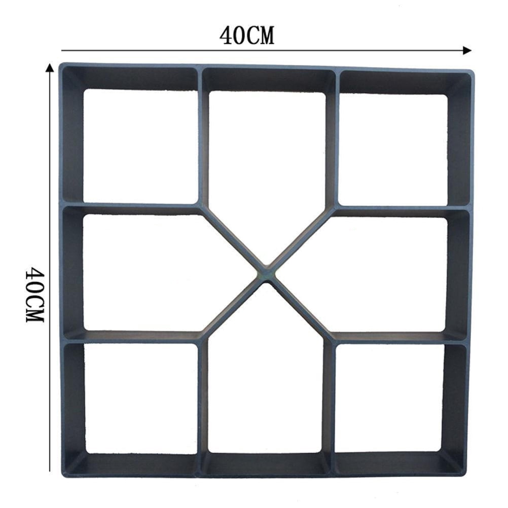 Omeite DIY plastic ground mold paving mold - Walmart.com