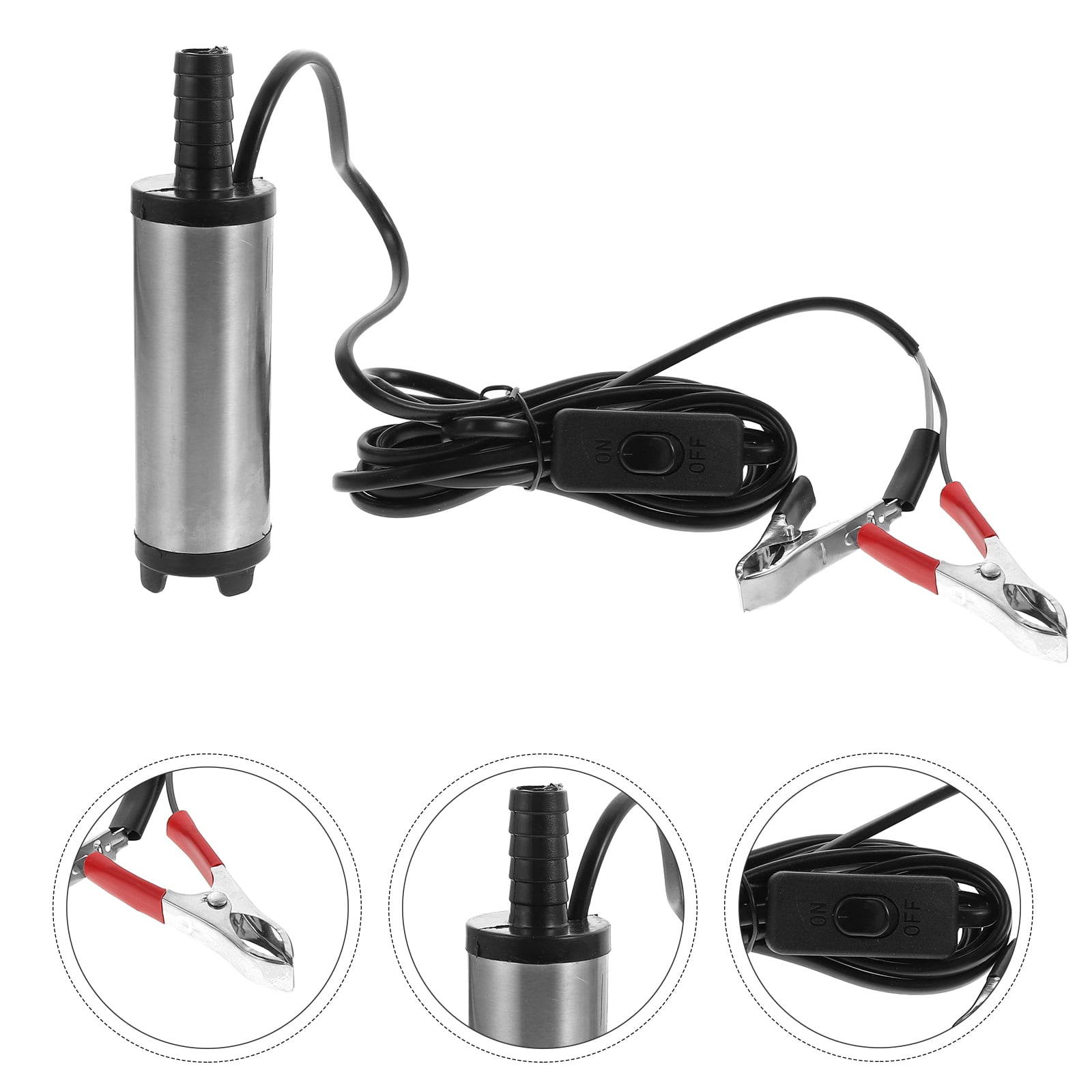 Omeite Electric oil pump with net, micro submersible pump, small oil ...