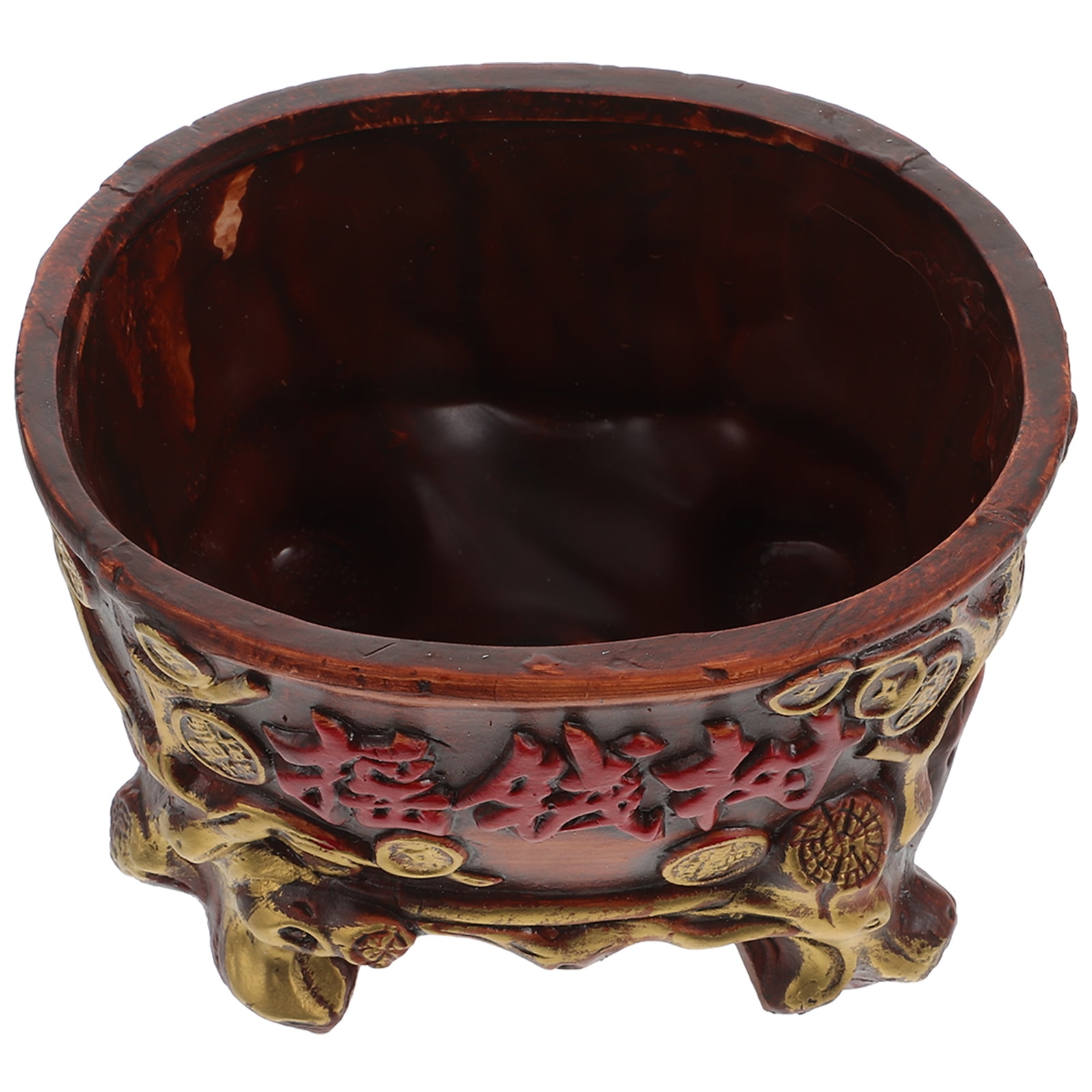 Omeite Fashionable classical red pottery retro ceramic flower pot ...