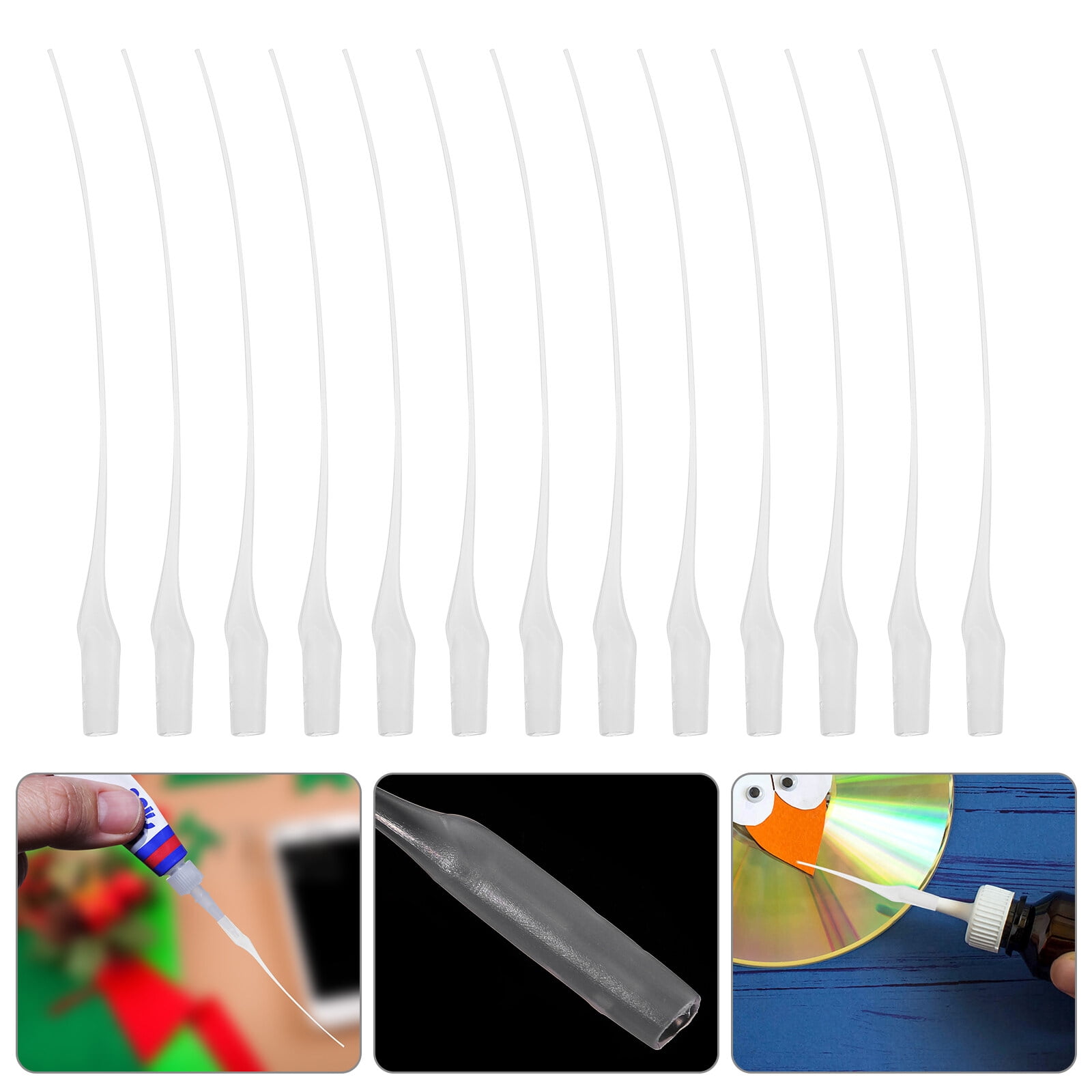 Omeite Glue plastic tip glue dropper head extended glue head handicraft ...