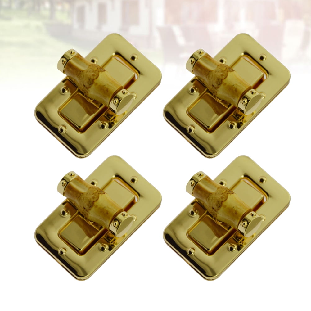 NIYANGLE Locking Clasp for Bag Golden Zinc Alloy for Bag Enthusiasts ...