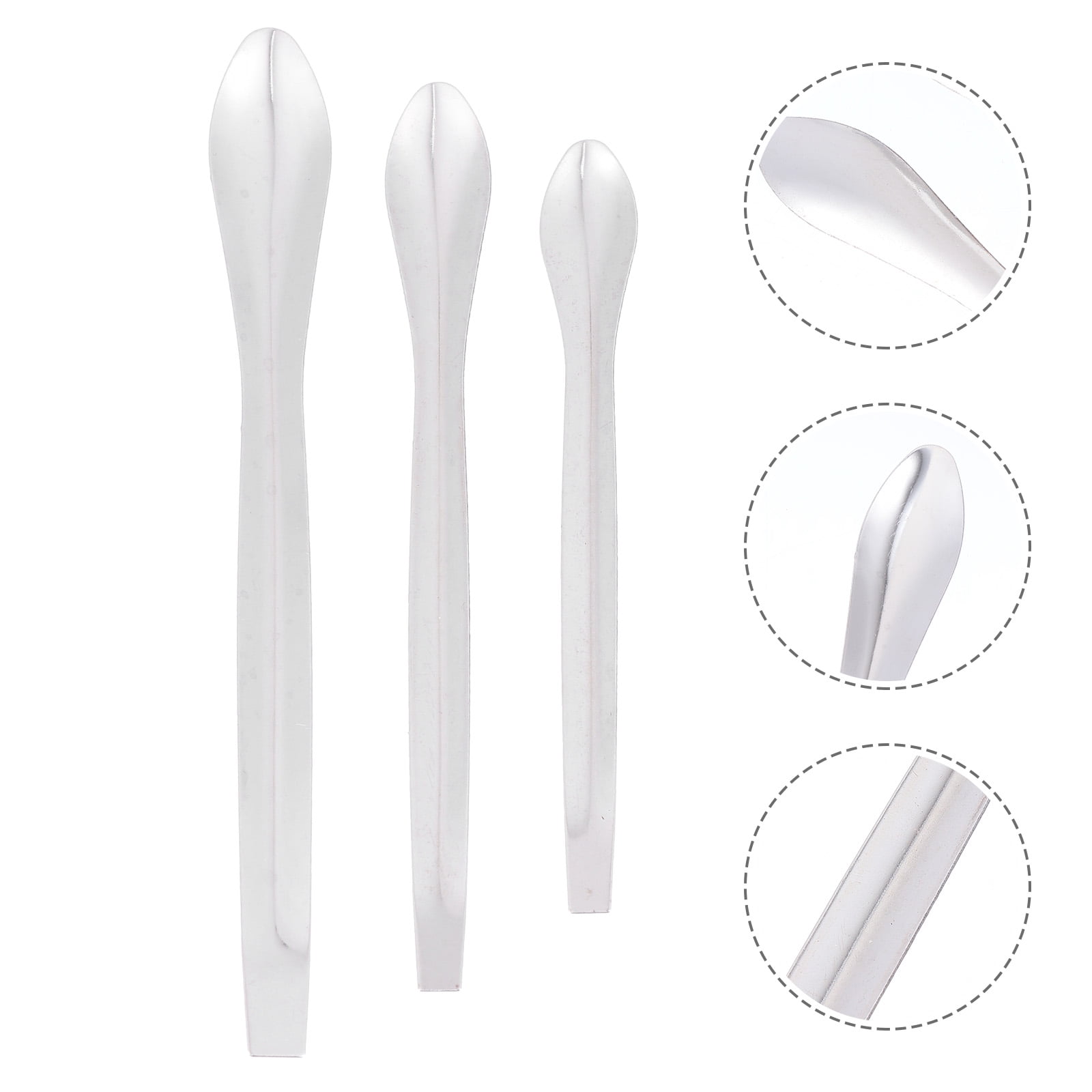 Omeite Handmade DIY crystal glue dispensing spoon stirring stick three ...