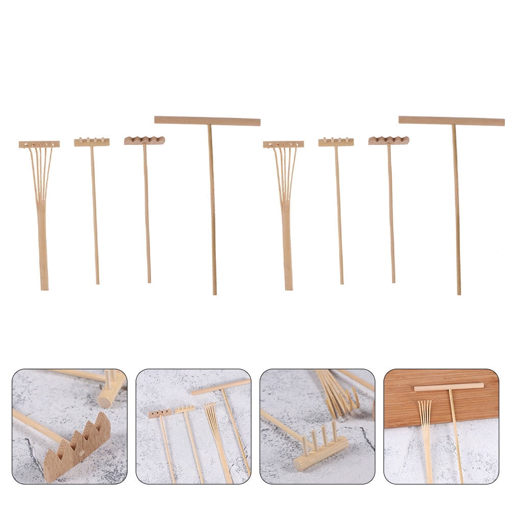 OUNONA Mini Zen Garden Rake for Decor Use HighQuality Synthetic ...