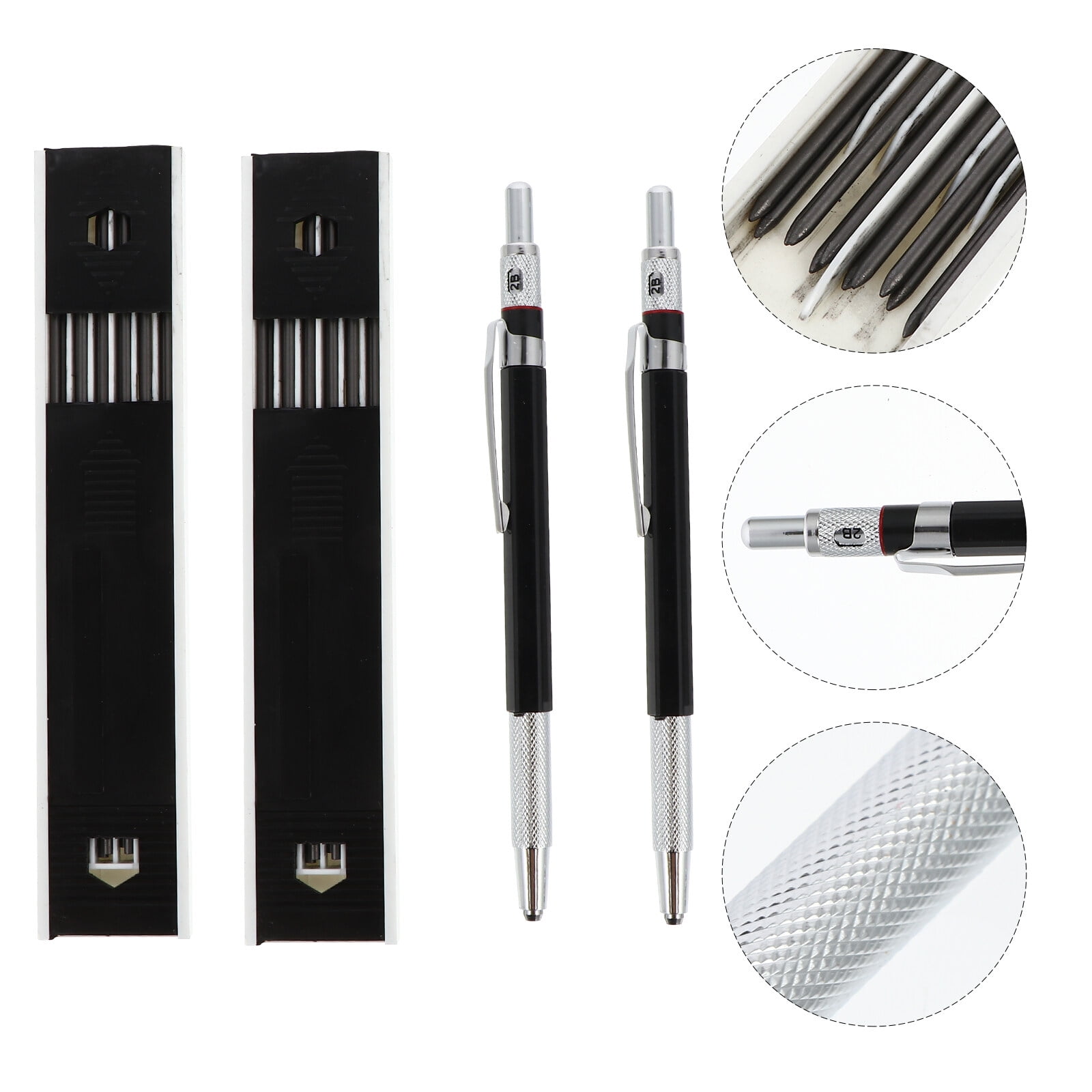 Omeite High Quality 2.0 Drawing Engineering Marker Pen Black Metal ...