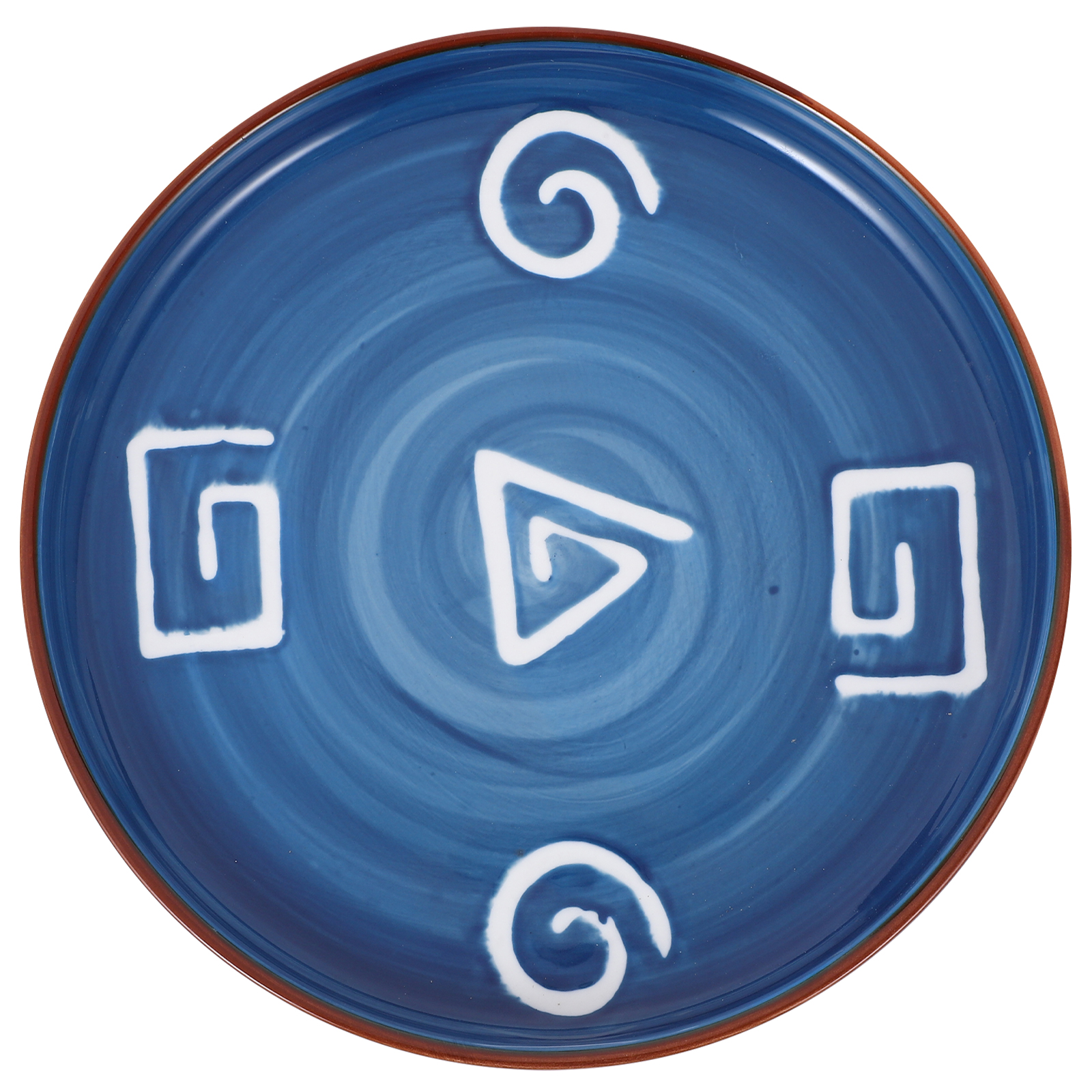 OUNONA Sectioned Ceramic Plates for Adults with Smooth Edges Assorted ...
