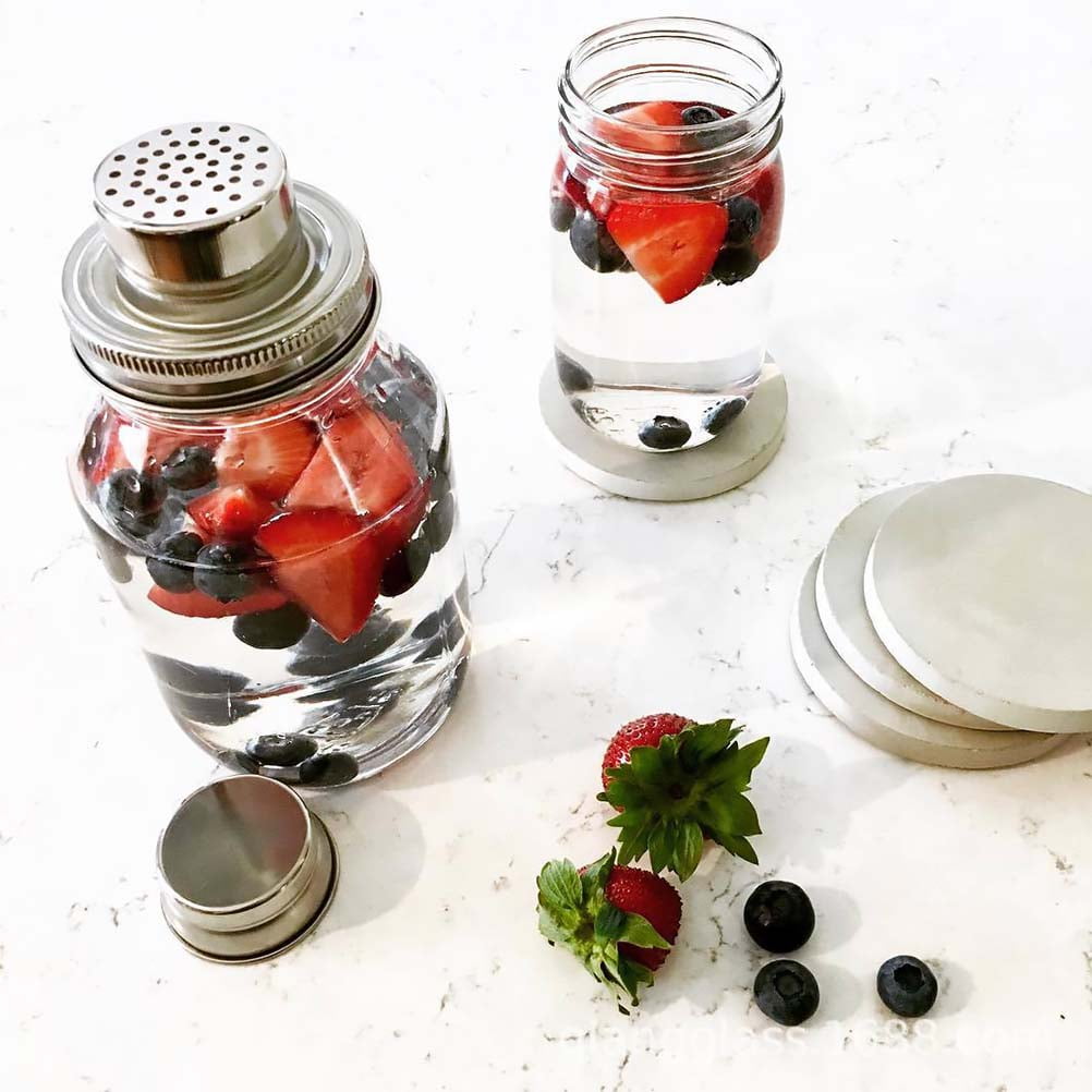 Omeite Lid 304 Stainless Steel Lid Cocktail Shaker Salt Pepper Flour ...