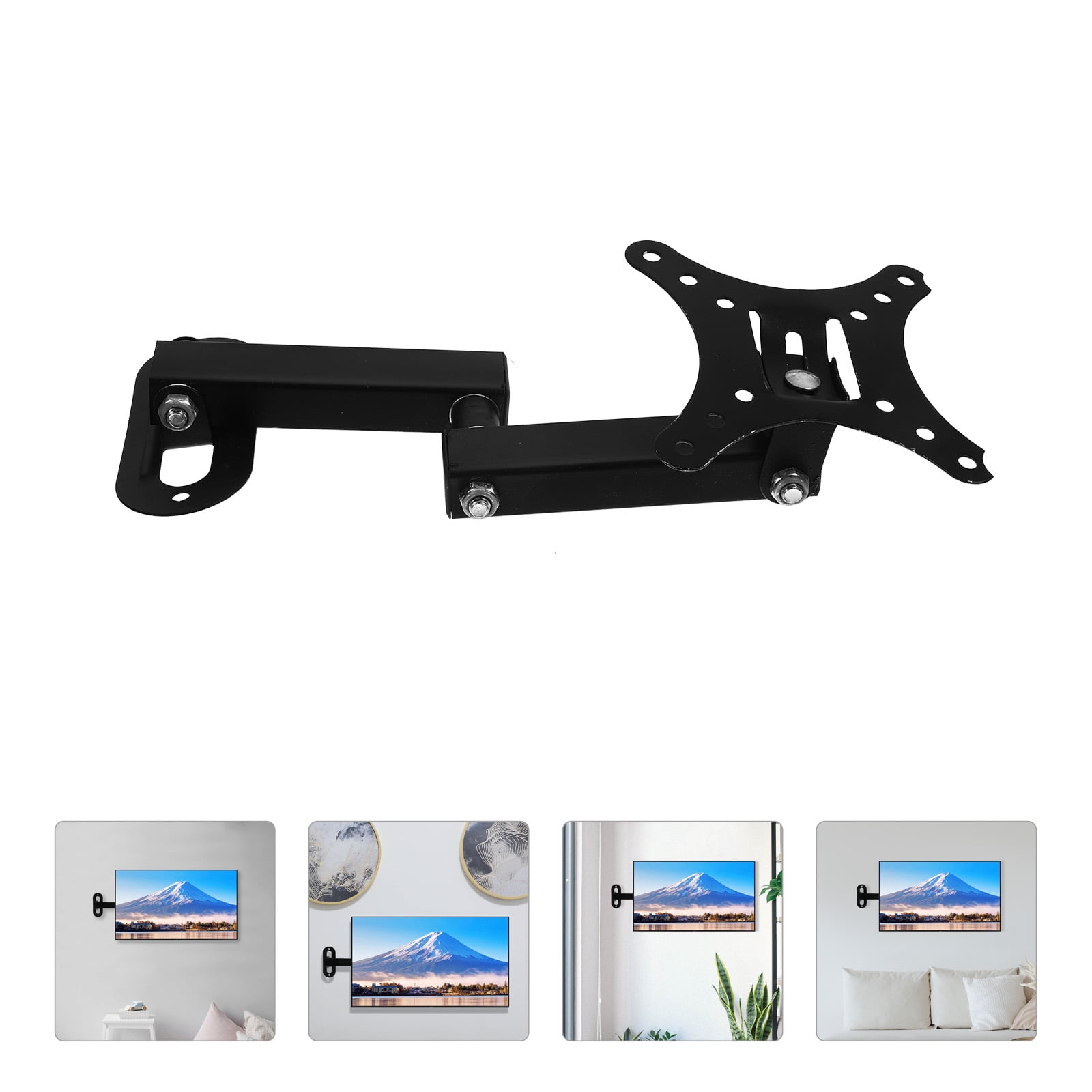 Omeite Monitor bracket screen bracket adjustable fixed hole-free ...