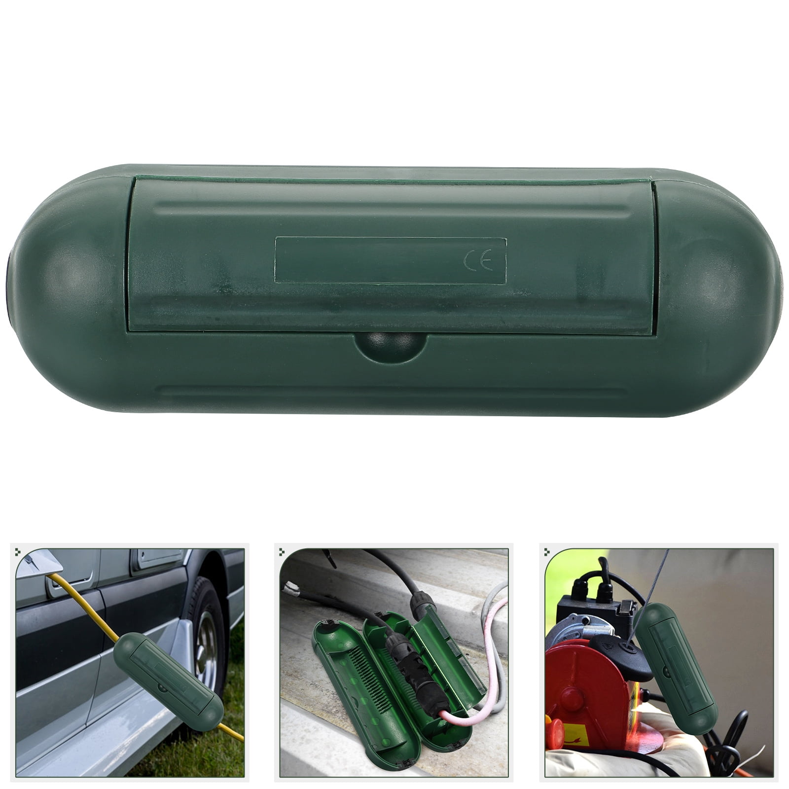 Omeite Outdoor extension cord plug and socket protection box (random ...