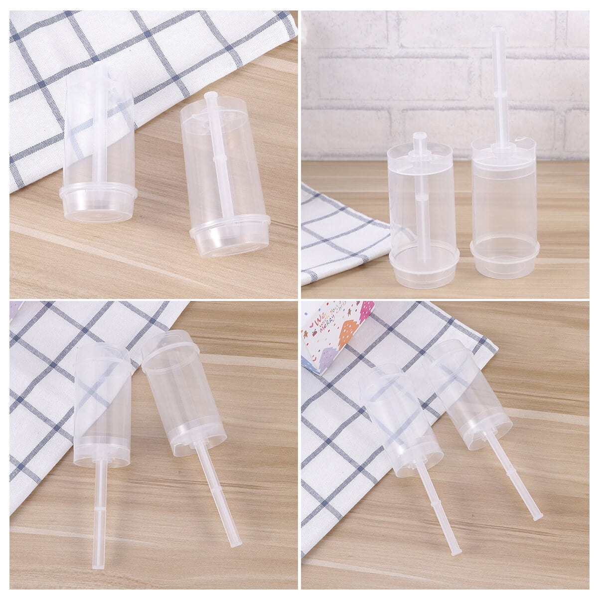 Omeite Push Cake Rainbow Cake Cup 10pcs - Walmart.com