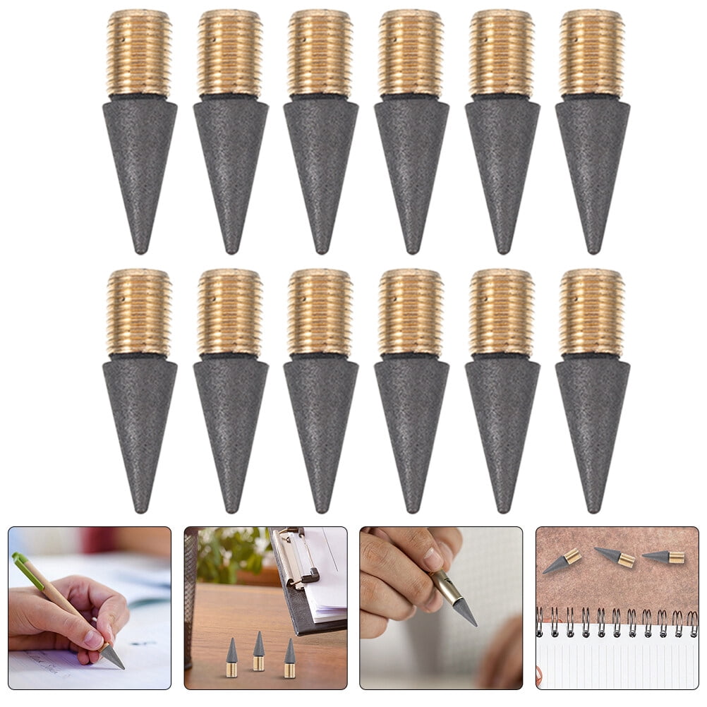 Omeite Replacement pencil tips, no need to sharpen, no ink pencil tips ...