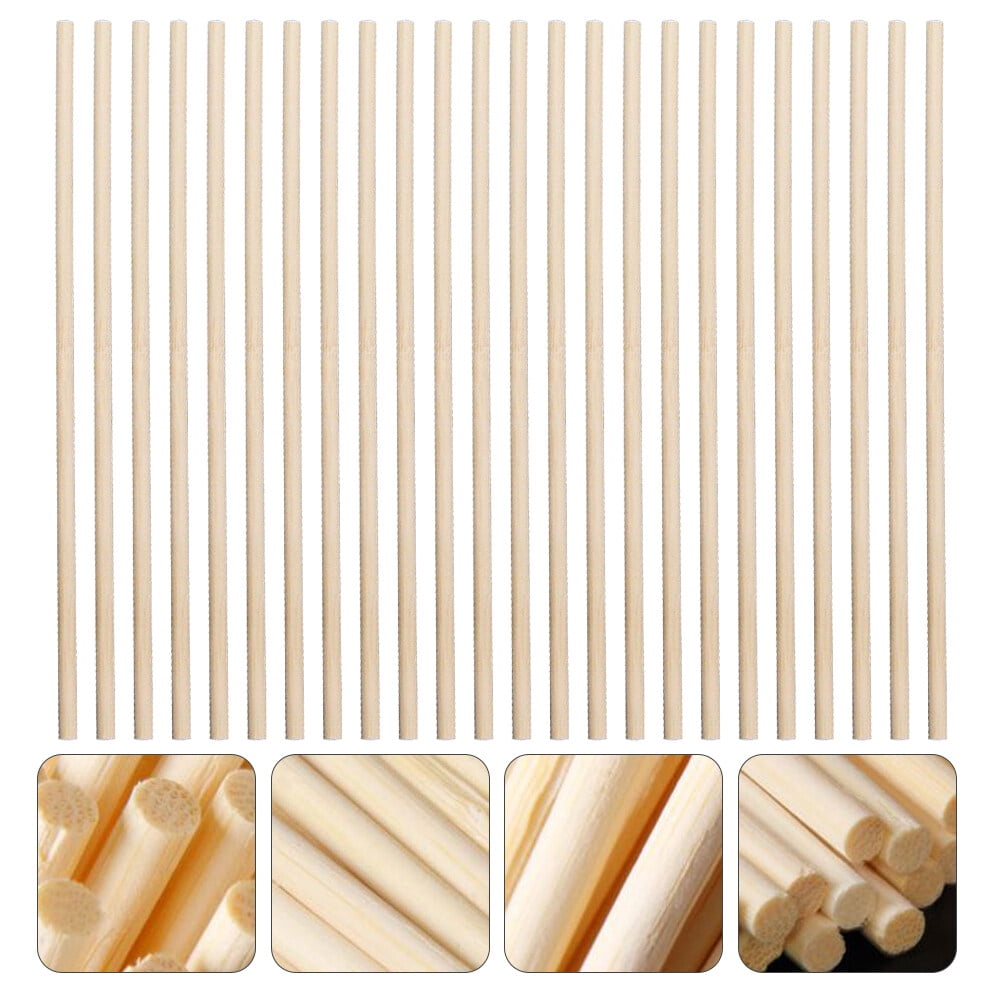 OUNONA Wooden Dowel Sticks for DIY Crafts Made of Composite Material ...