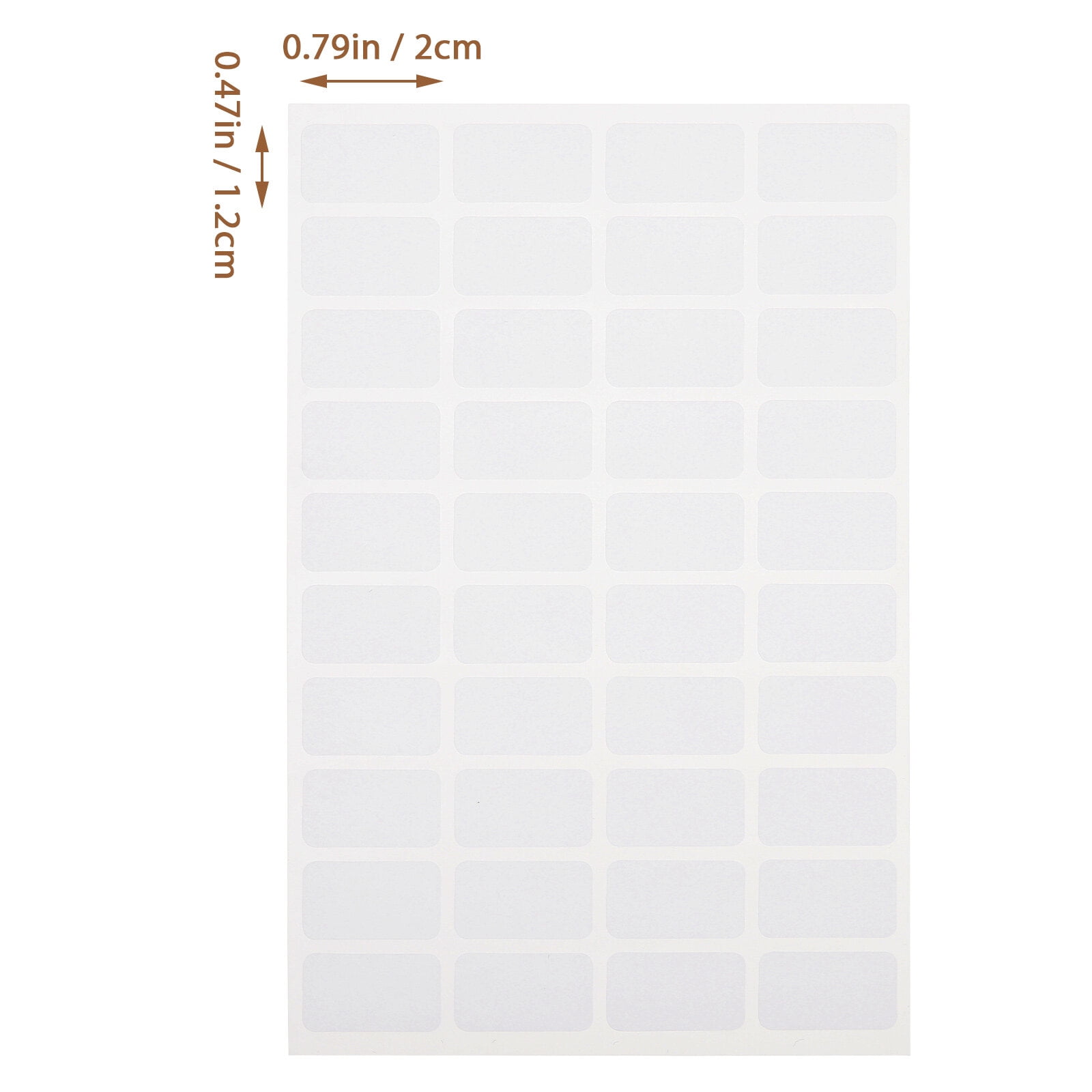 Omeite Self-adhesive label blank sticker coated paper self-adhesive ...