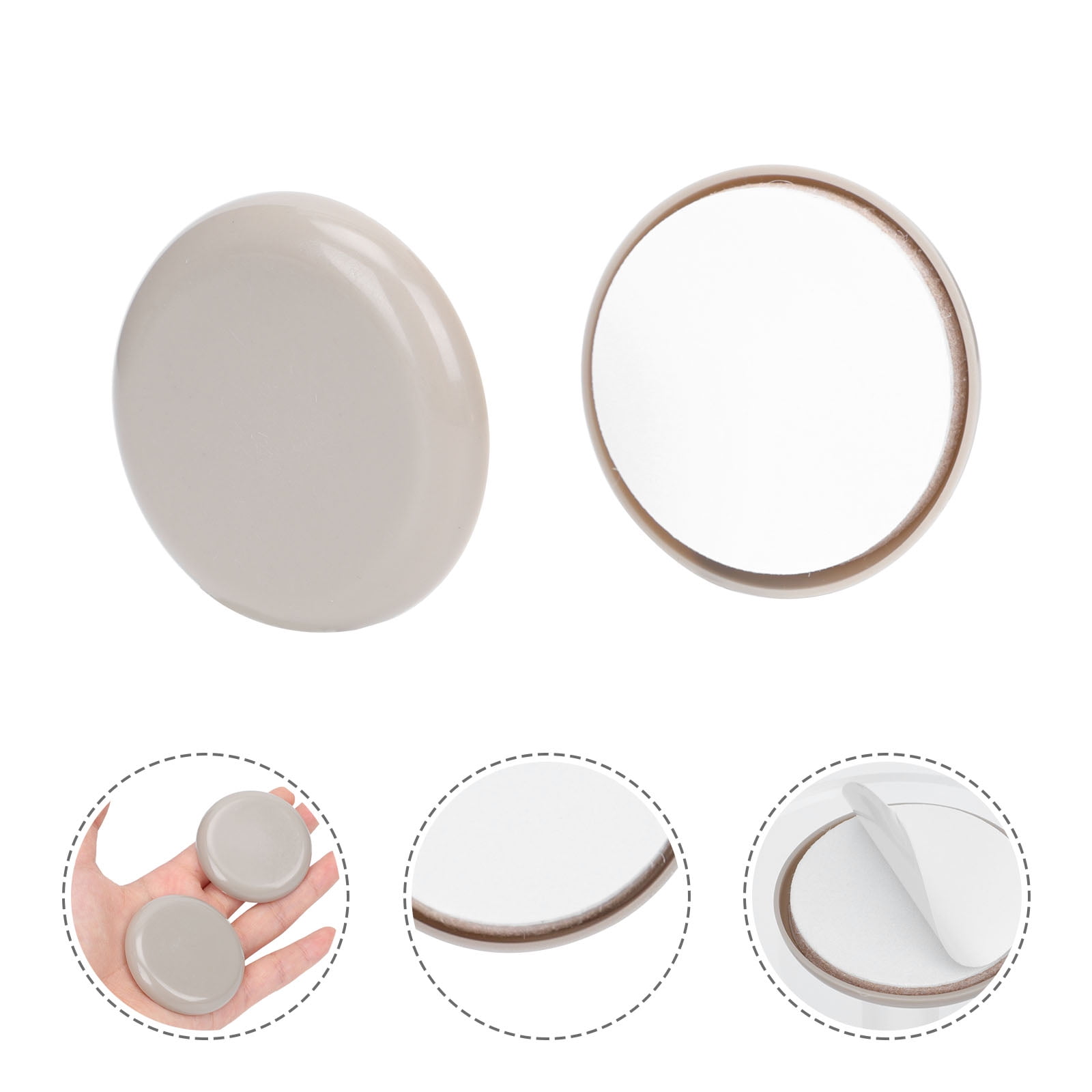 Omeite Self-adhesive table and chair sliding pads, silent furniture ...