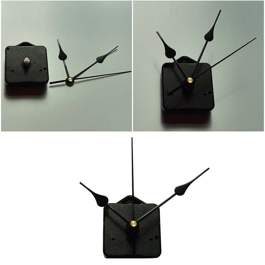 Omeite Silent DIY wall clock movement set with one movement and 3 ...