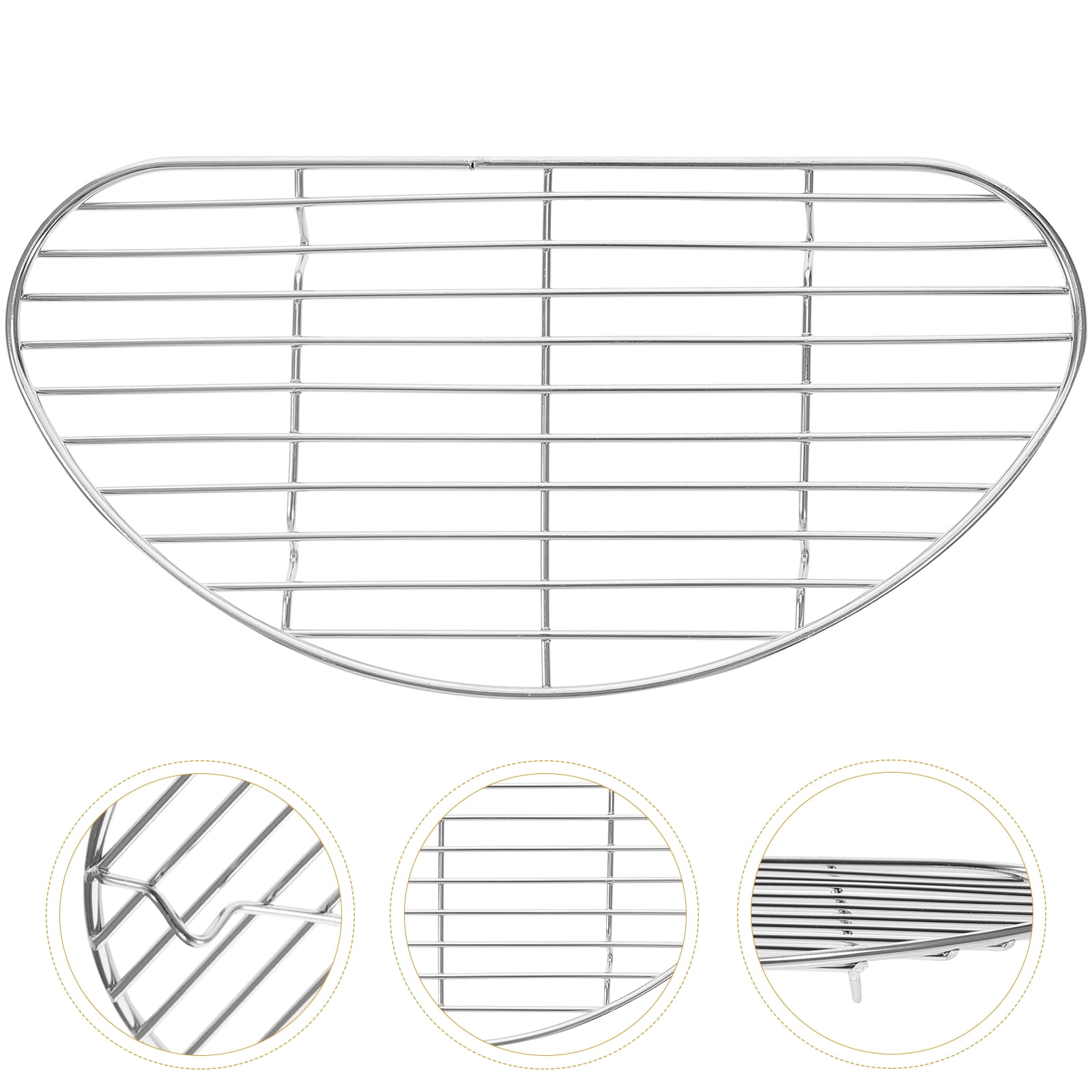 NIYANGLE Stainless Drying Rack Kitchen Tool Silver 1Set - Walmart.com