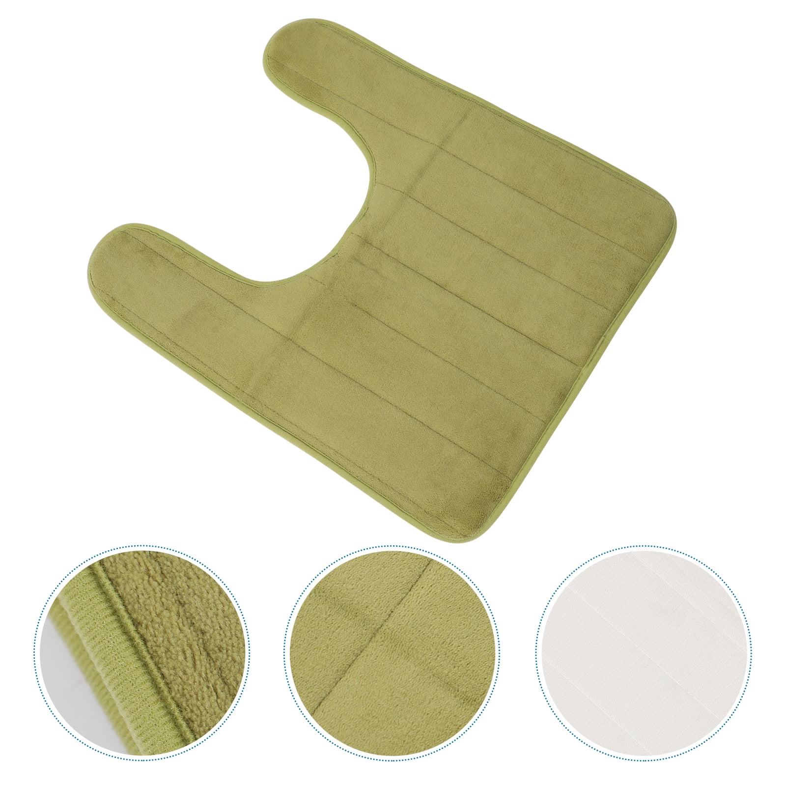 Omeite U-shaped bathroom anti-slip floor mat toilet anti-slip toilet ...