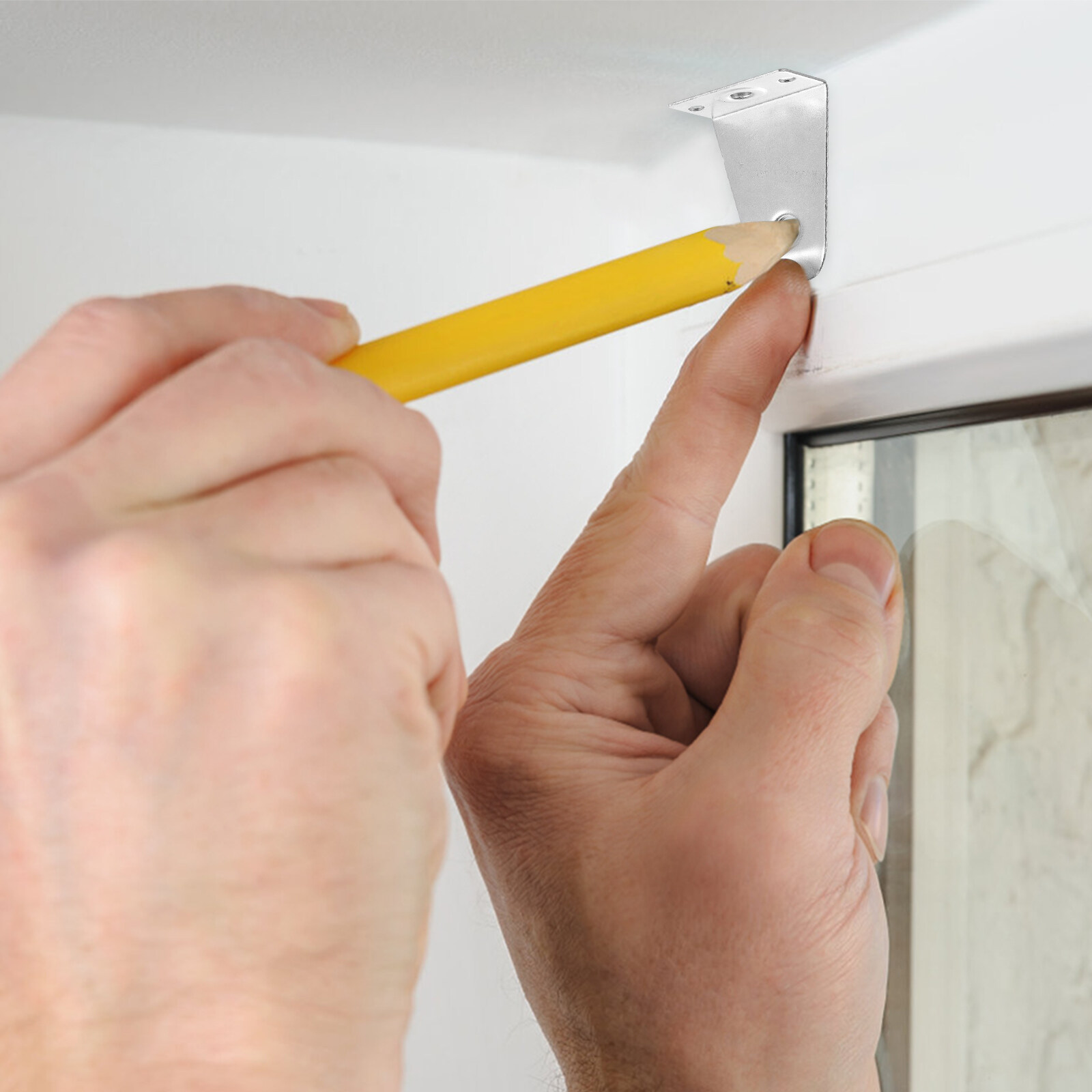 Omeite Venetian blinds fixing hook Venetian blinds metal fixing bracket ...