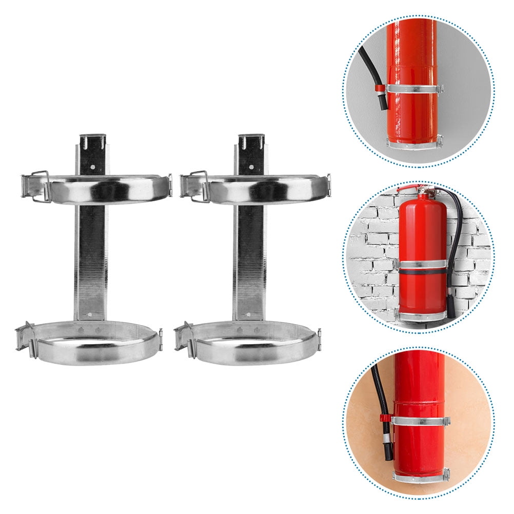 Omeite Wall-Mounted Rack for and Car, 3kg Capacity, 2-Pack Fire Safety ...