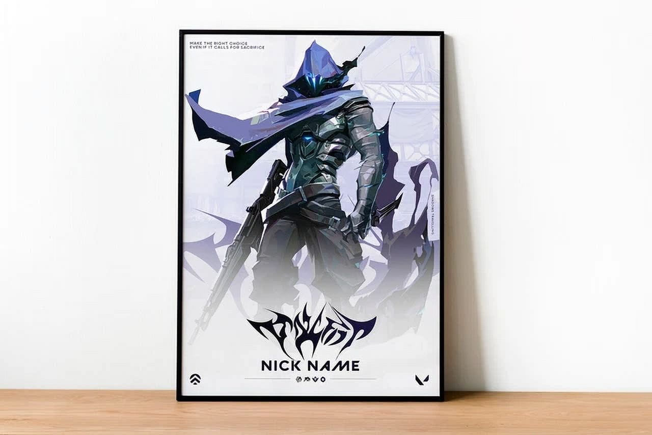 Omen Valorant Valorant Poster Gaming Poster Gamer Room Decor Gamer Gift ...