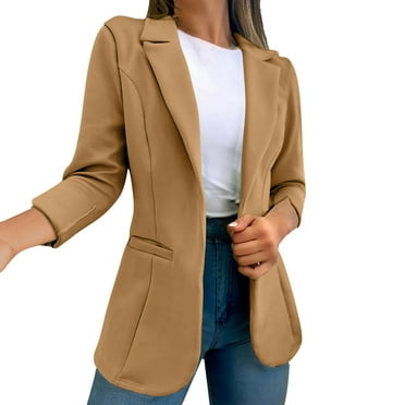 ELOQUII Elements Women's Plus Fitted Angular Blazer - Walmart.com