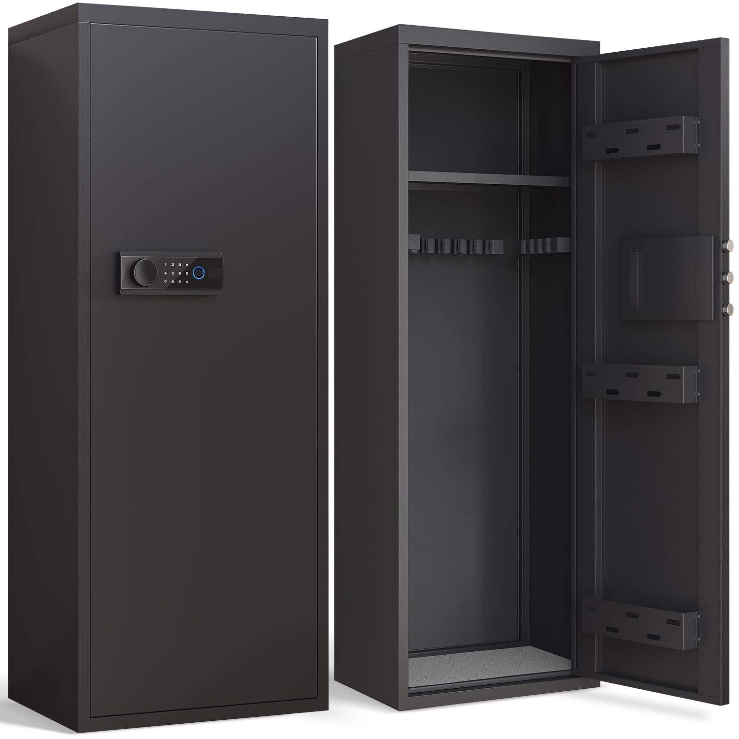 Omethey 10-12 Biometric Gun Safe，Large Unassembled Fingerprint Gun ...