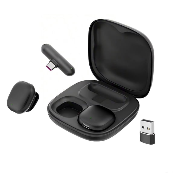 Omgsupcn Ai Wireless Lavalier Lapel Microphone, AI Noise Reduction Mic ...