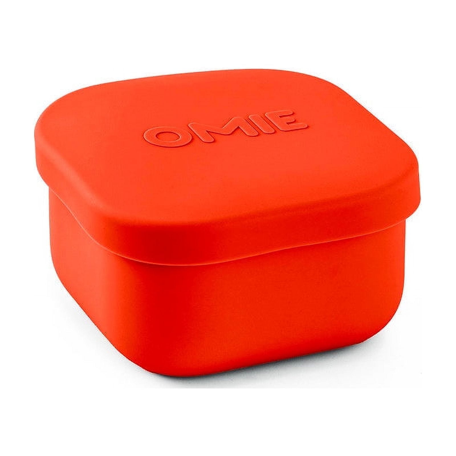 OmieSnack Silicone Food Storage 9.4 oz Container for OmieBox - Red by ...