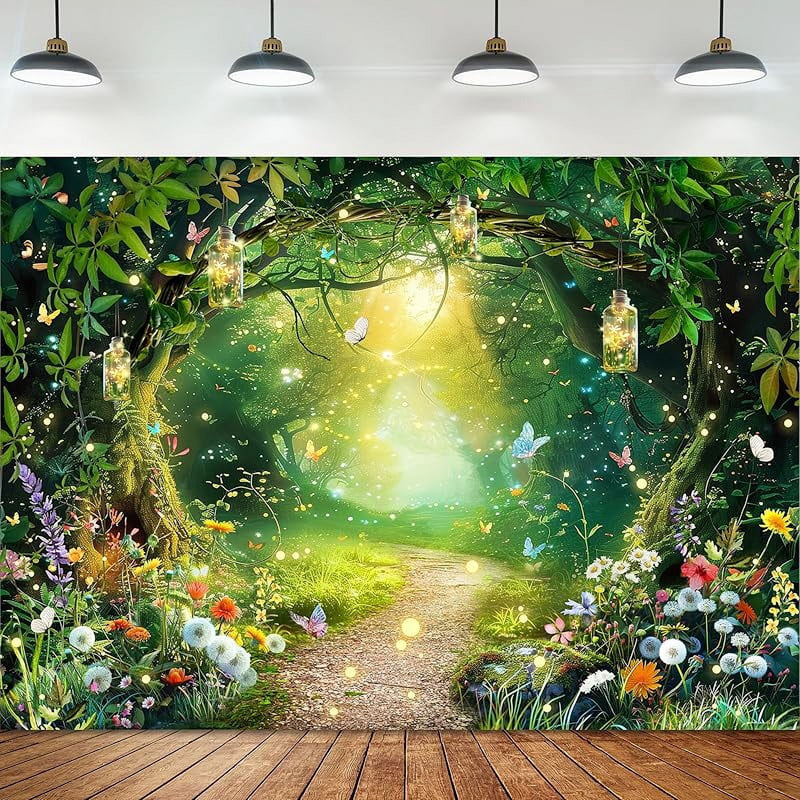 Omifly Enchanted Wonderland 7Wx5H Backdrop for Photography Fairy Tale ...