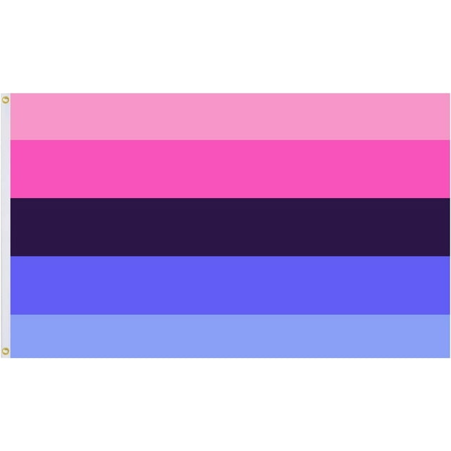 Ominisexuality Omni Pansexual Pride Flag - Vivid Color and Fade Proof ...