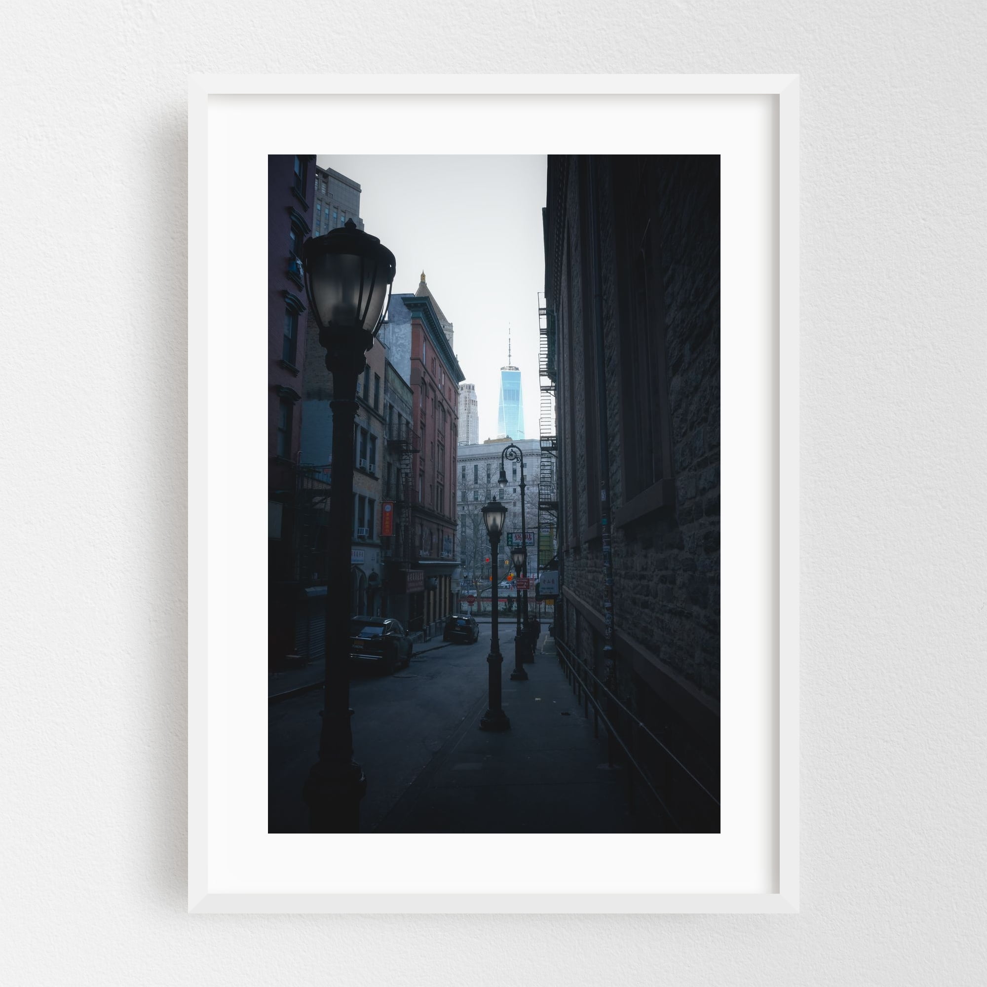 Ominous Mosco Street - Manhattan New York Photography Cityscape ...