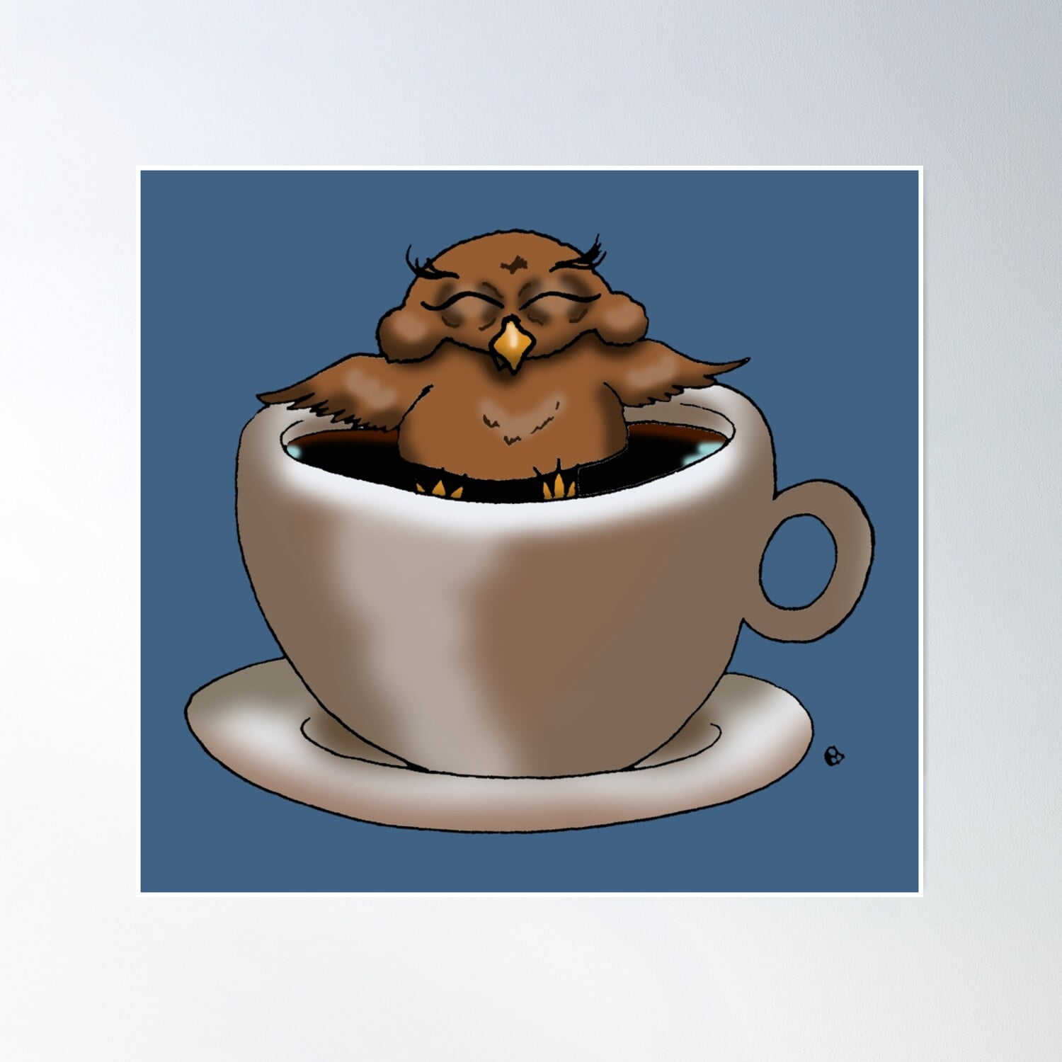 Ominous Path Poster Wall Art, Modern Wall Decor, 16x16 UNFRAMED ...