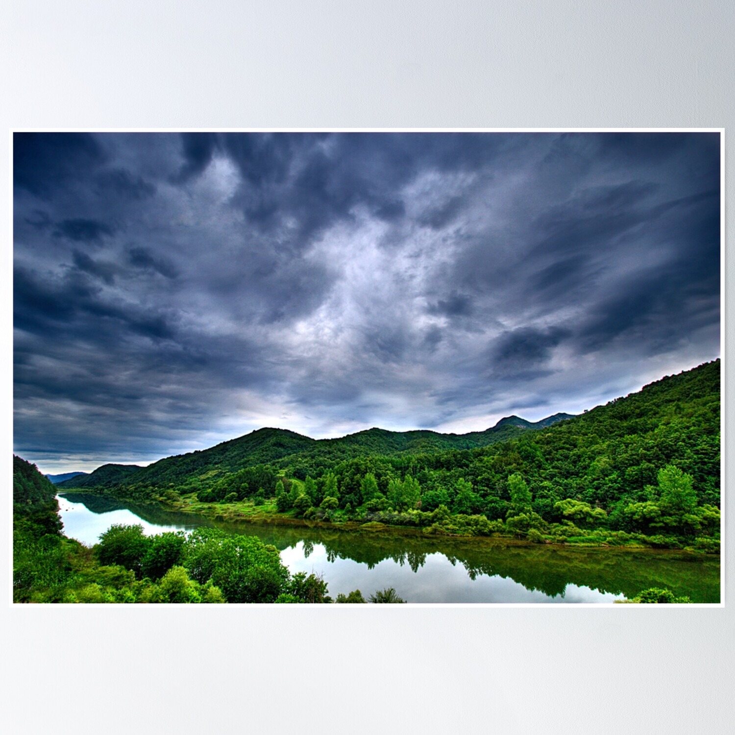 Ominous Sky Poster Wall Art, Modern Wall Decor, 24x36 UNFRAMED ...