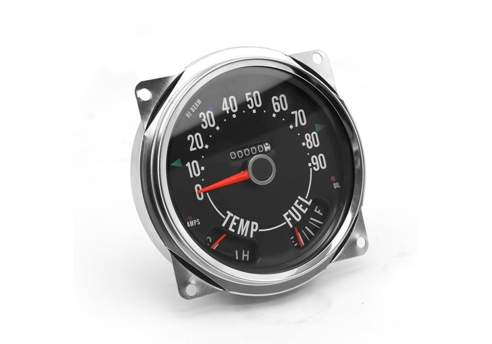 Omix-Ada | 17206.04 | Speedometer Cluster, 0-90 MPH | OE Reference ...